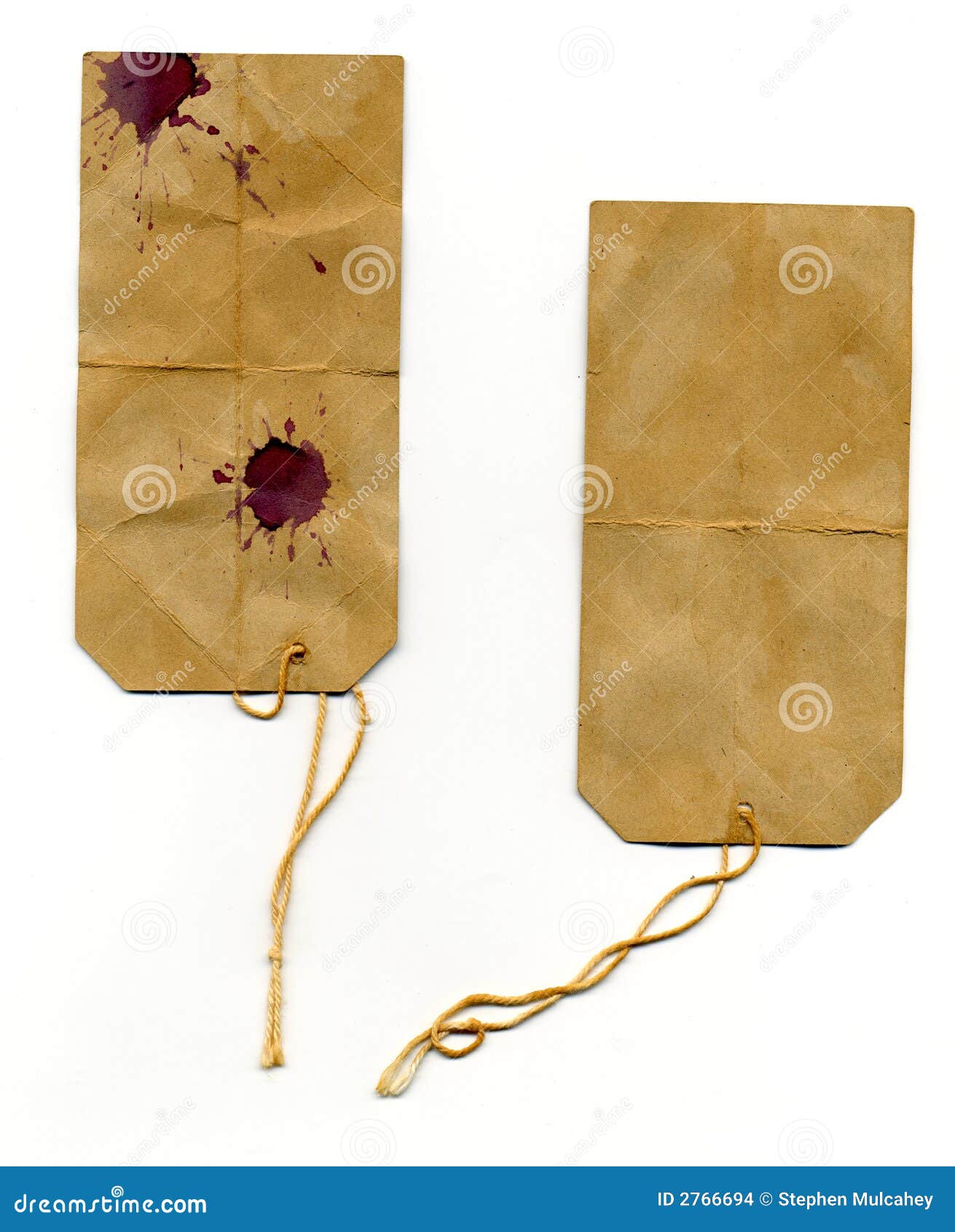 Scruffy Marked Address Labels Royalty-Free Stock Image | CartoonDealer ...