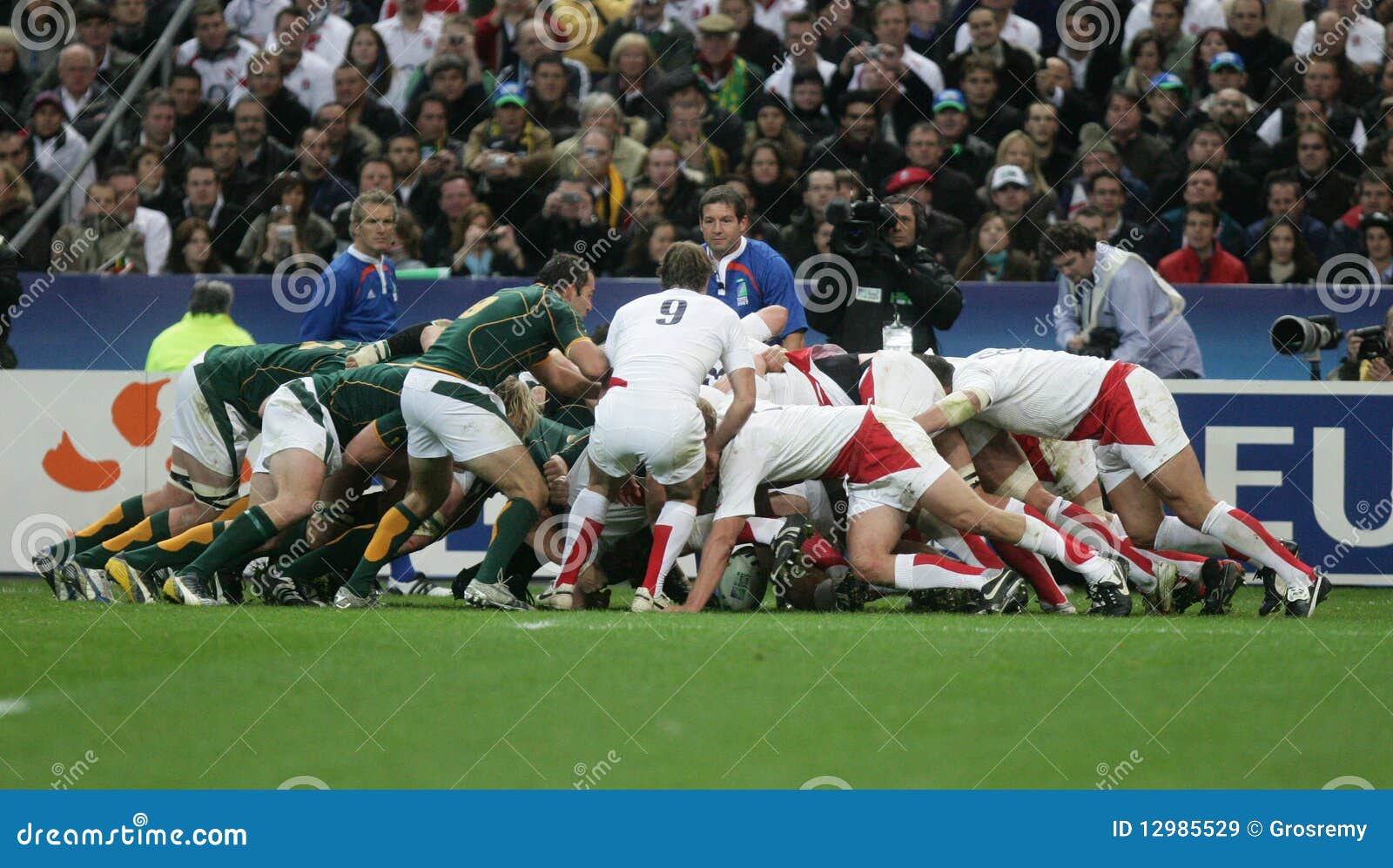 Scrum editorial stock image. Image of medals, team, rugby - 12985529