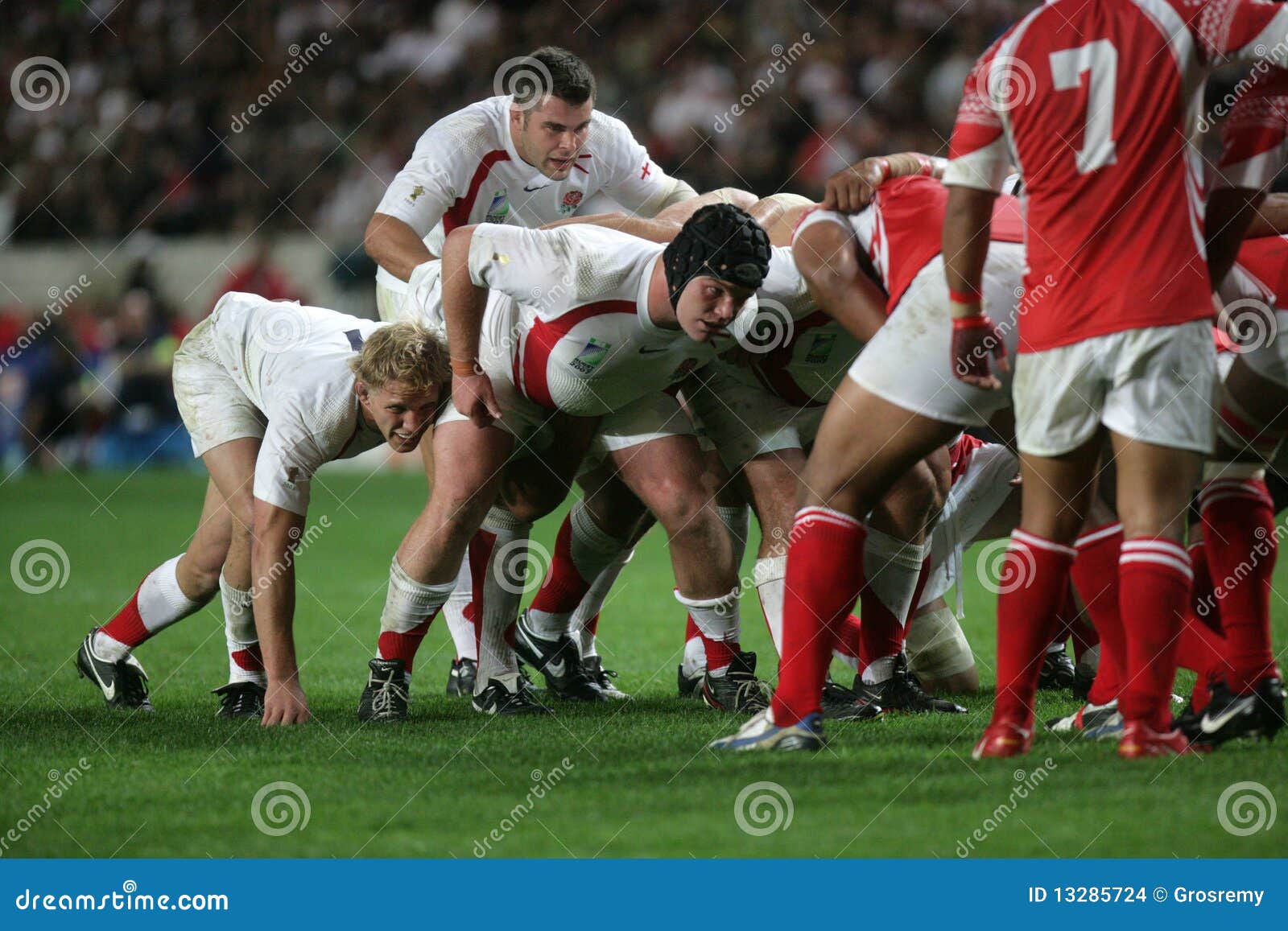 Scrum editorial stock image. Image of recreation, player - 13285724