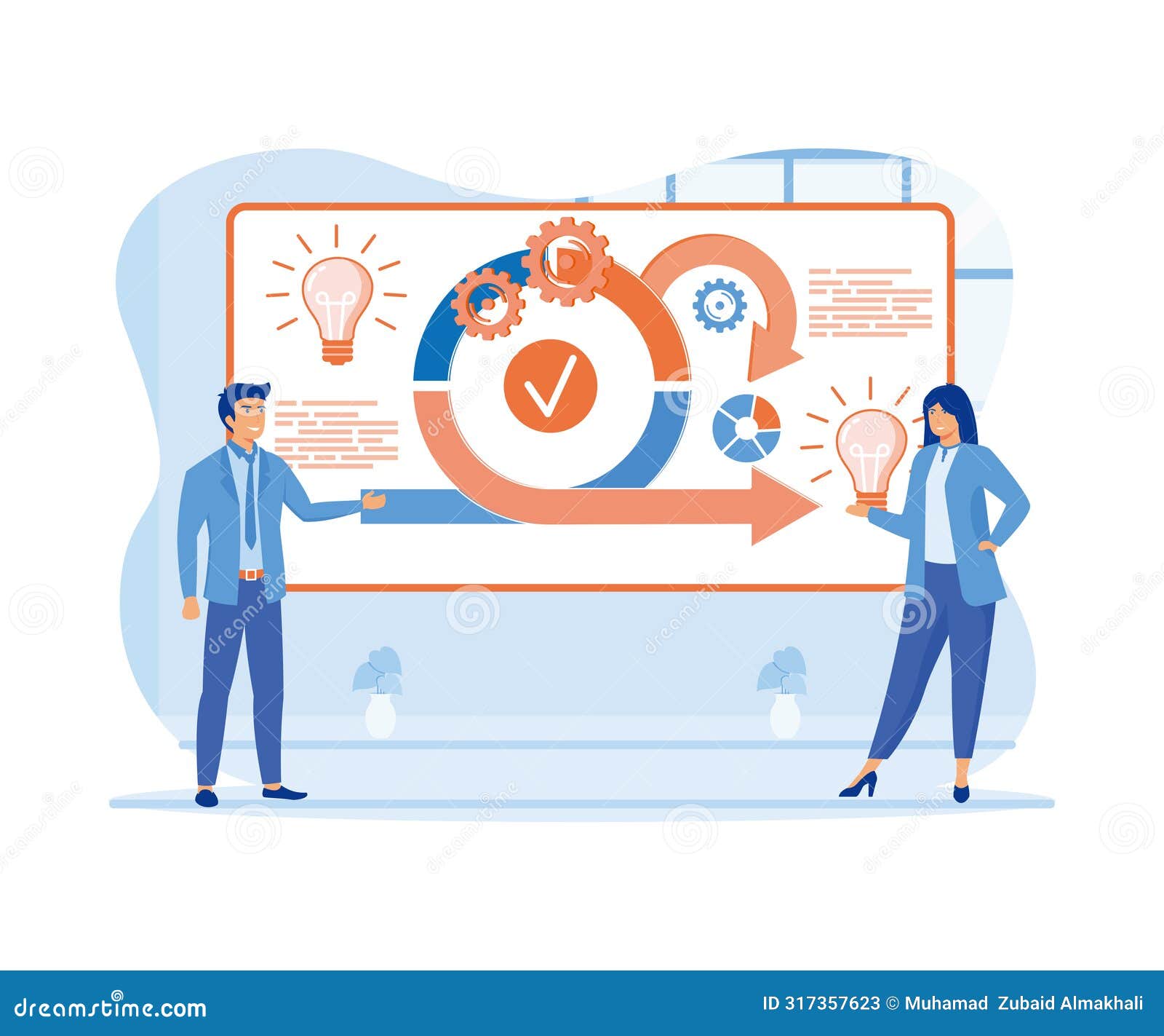 Teamwork Framework Infographic Diagram Chart Illustration Banner ...