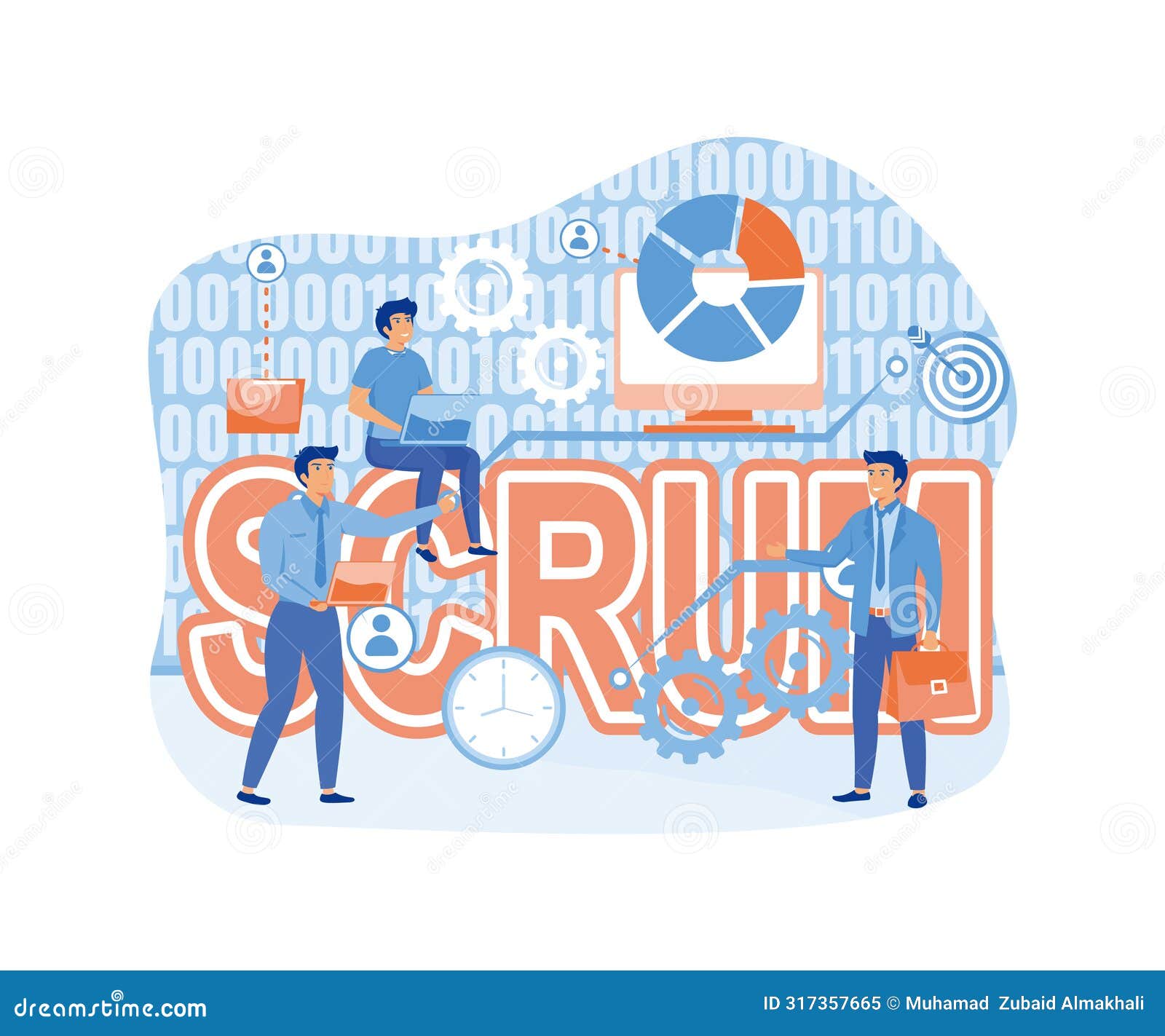 SCRUM Framework. Concept with Keywords, Letters and Icons Stock Vector ... SCRUM Framework. Concept with Keywords, Letters and Icons Stock Vector ...