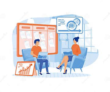Scrum Framework Software Development Methodology Process Diagram ...