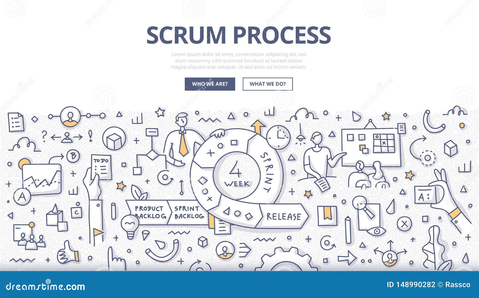 Scrum Process Diagram As Labeled Agile Software Development Outline ... Scrum Process Diagram As Labeled Agile Software Development Outline ...