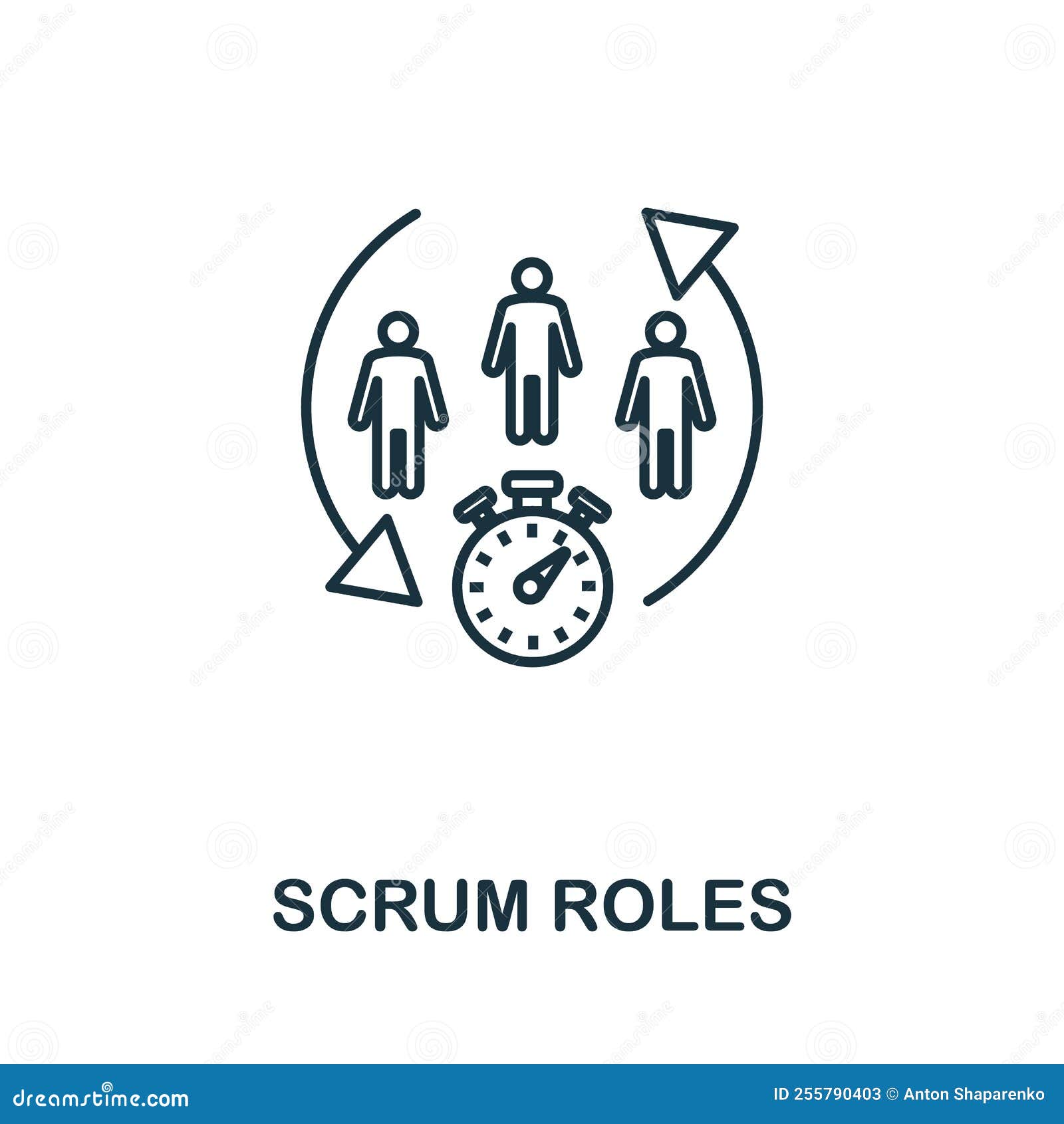 Scrum Roles Icon. Simple Element from Agile Method Collection. Filled ... Scrum Roles Icon. Simple Element from Agile Method Collection. Filled ...