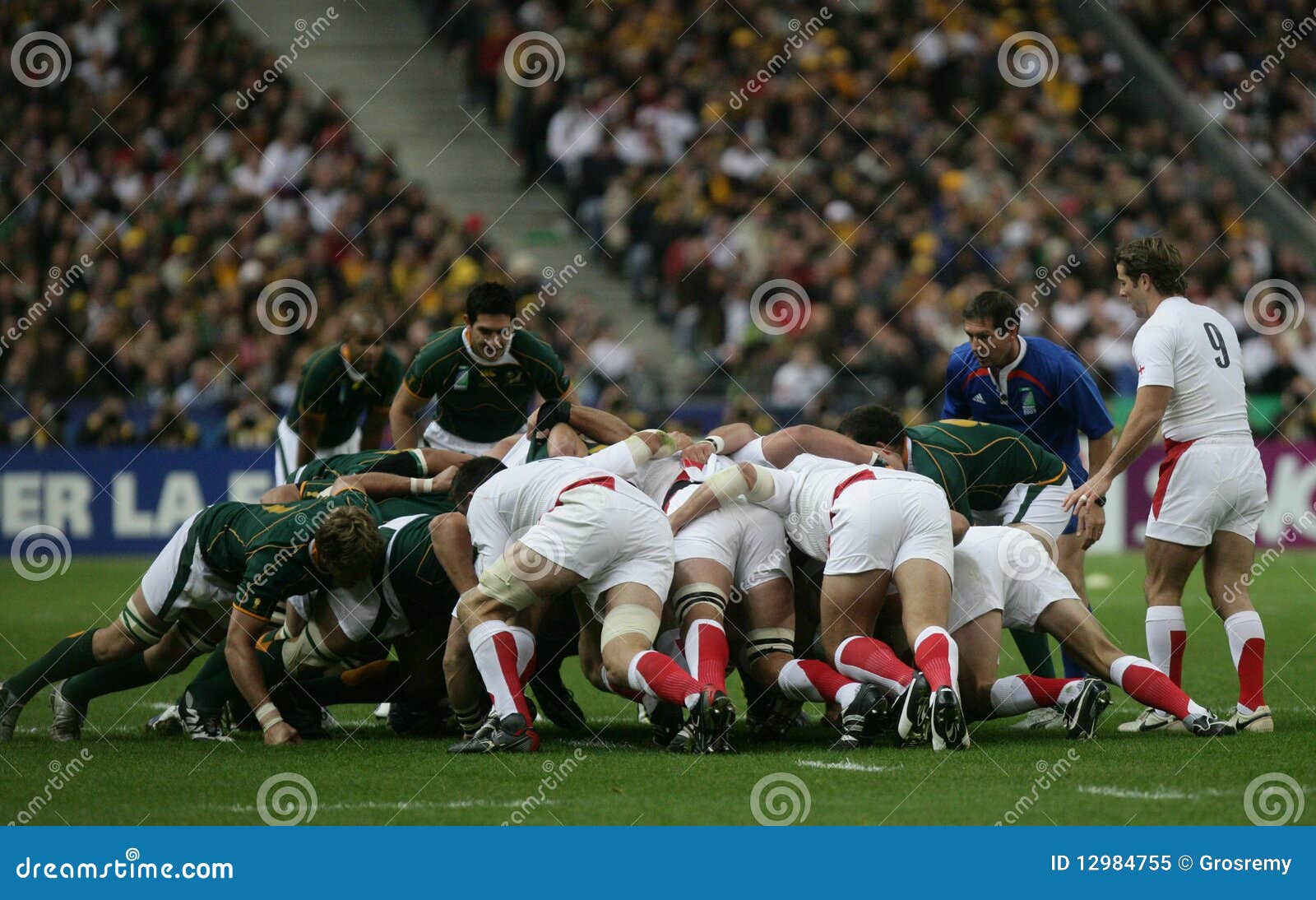 Rugby Scrum Wallpaper