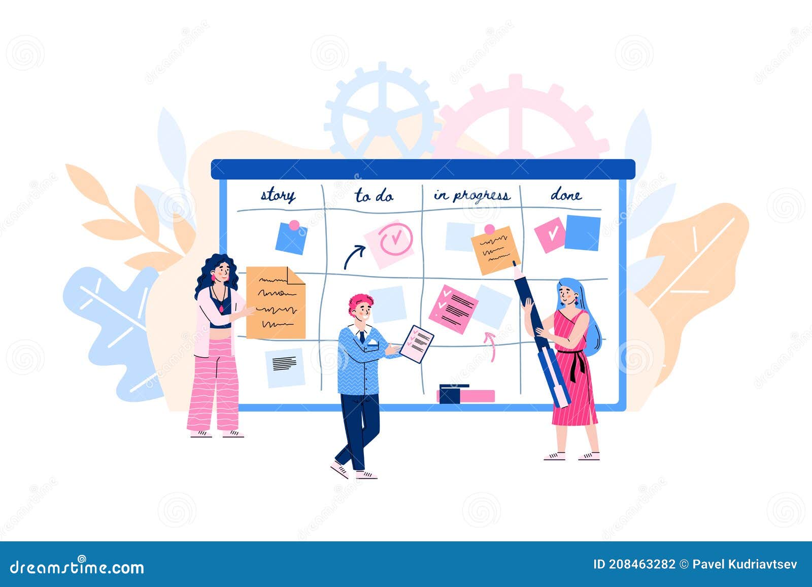 Concept Of Scrum Development Life Cycle & Agile Methodology, Each ...