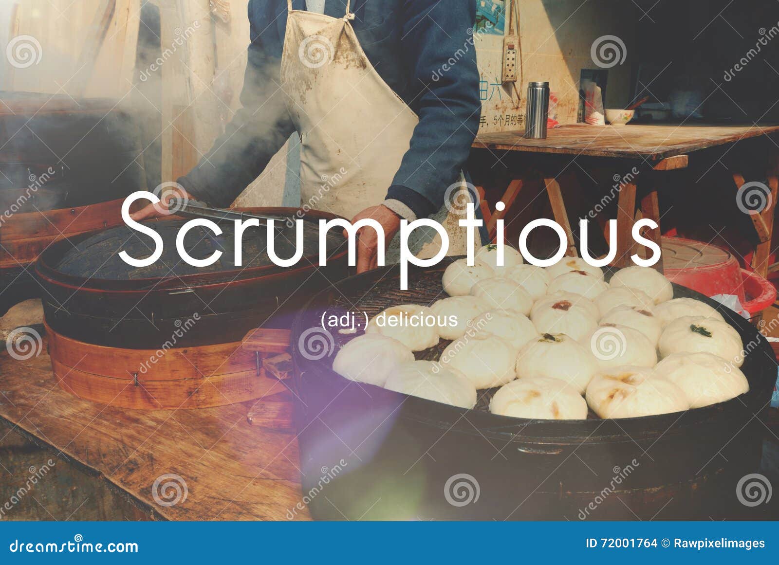 Scrumptious Delicious Appetizing Food Graphic Concept Stock Photo ...