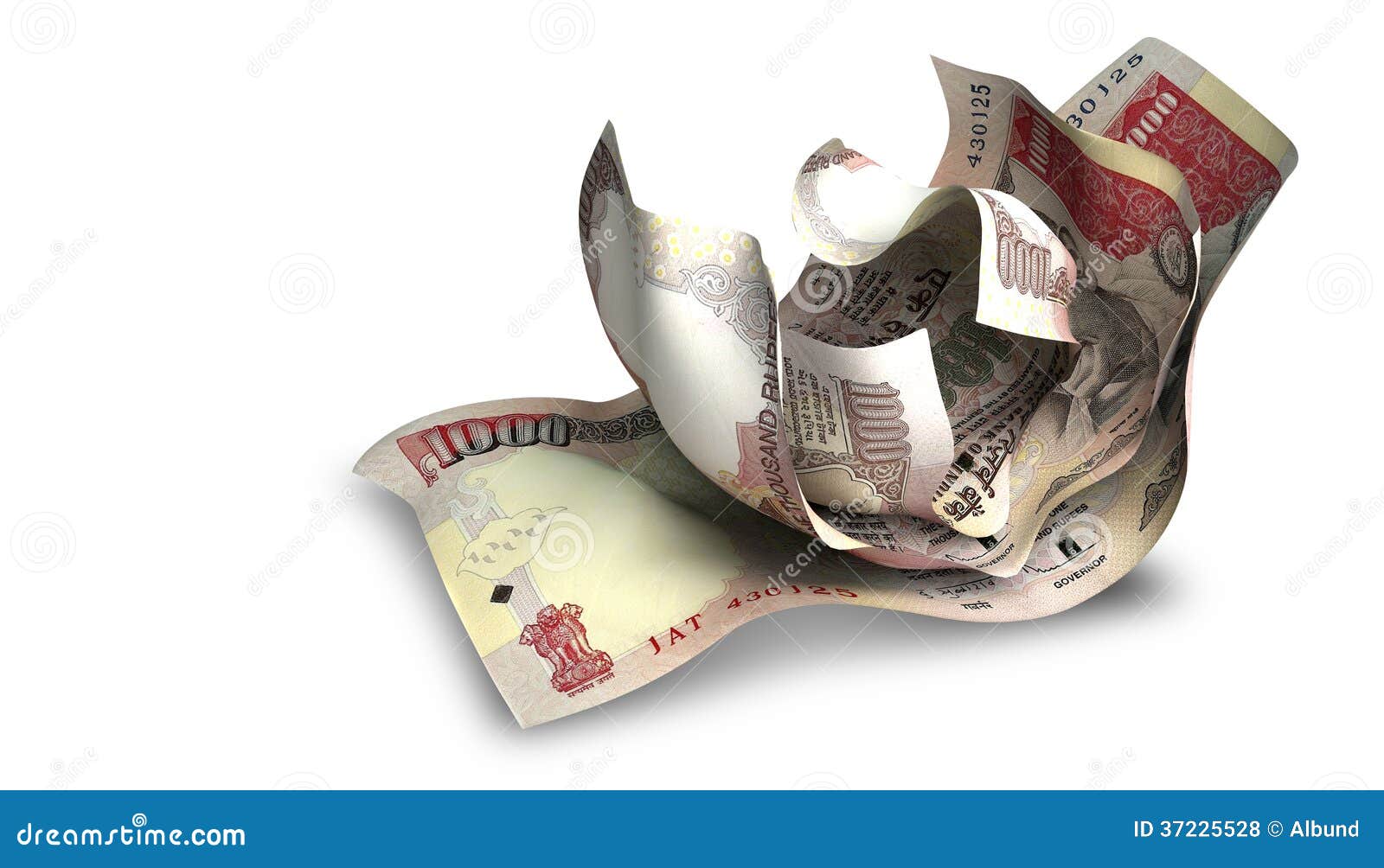 Scrunched Up Indian Rupee Notes Stock Photo - Image of scrunched ...