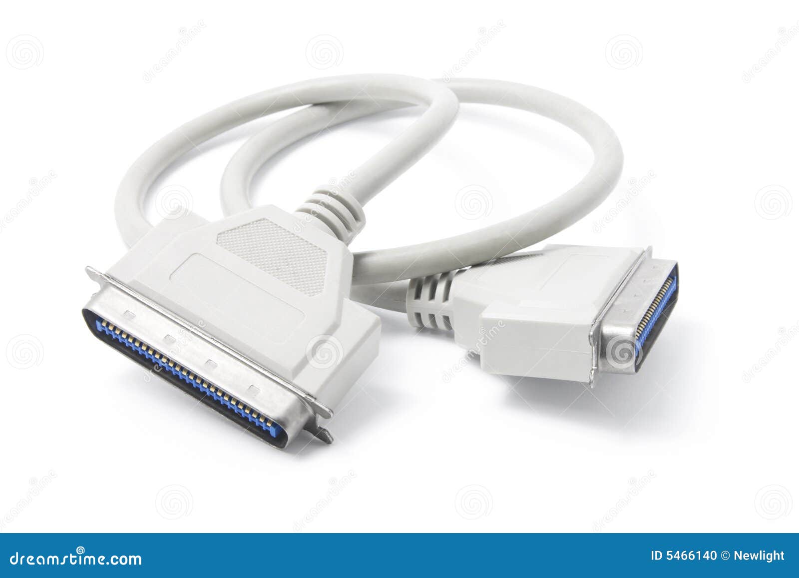 SCSI Connector Cable stock photo. Image of outlet, interface - 5466140