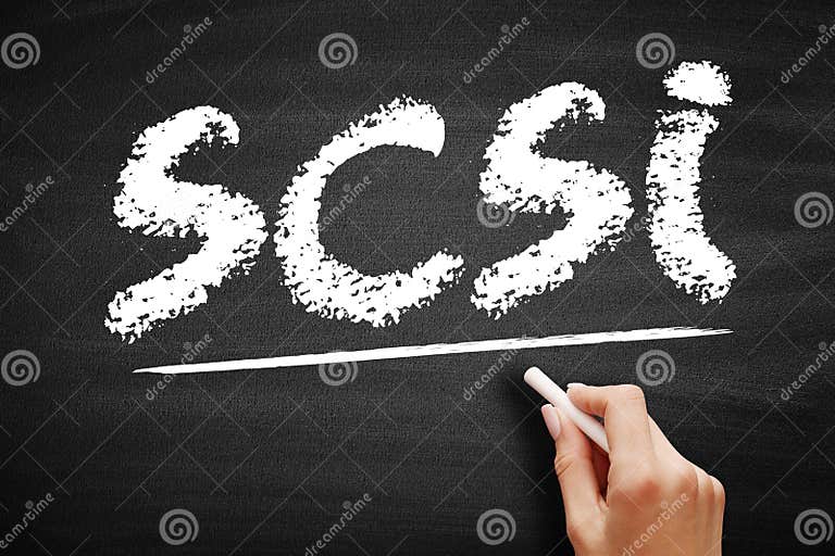 SCSI - Small Computer System Interface is a Set of Standards for ...