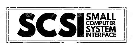 SCSI - Small Computer System Interface is a Set of Standards for ...