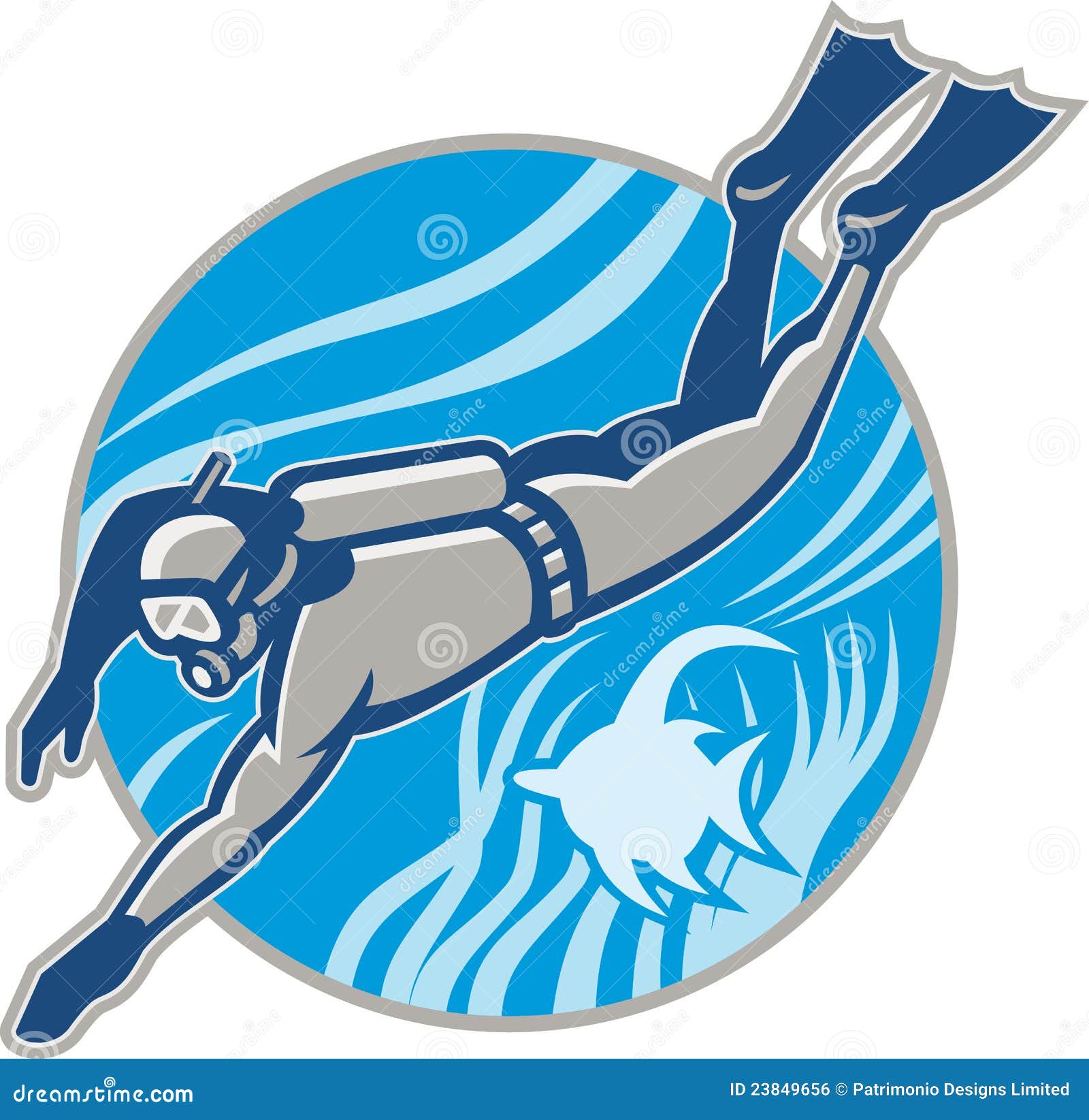 Scuba Diver Boy Animation Sprite Stock Image | CartoonDealer.com #50415991
