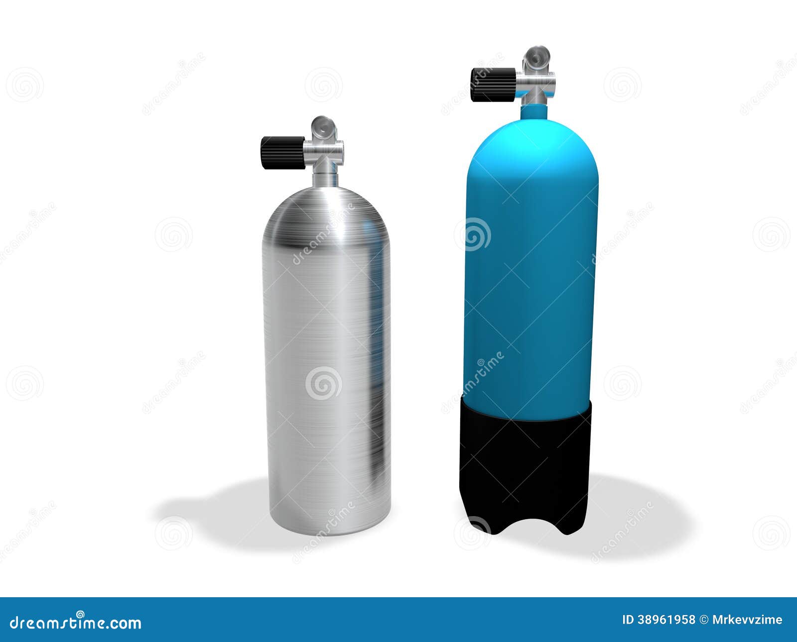 Scuba diving tanks stock illustration. Illustration of shirt - 38961958