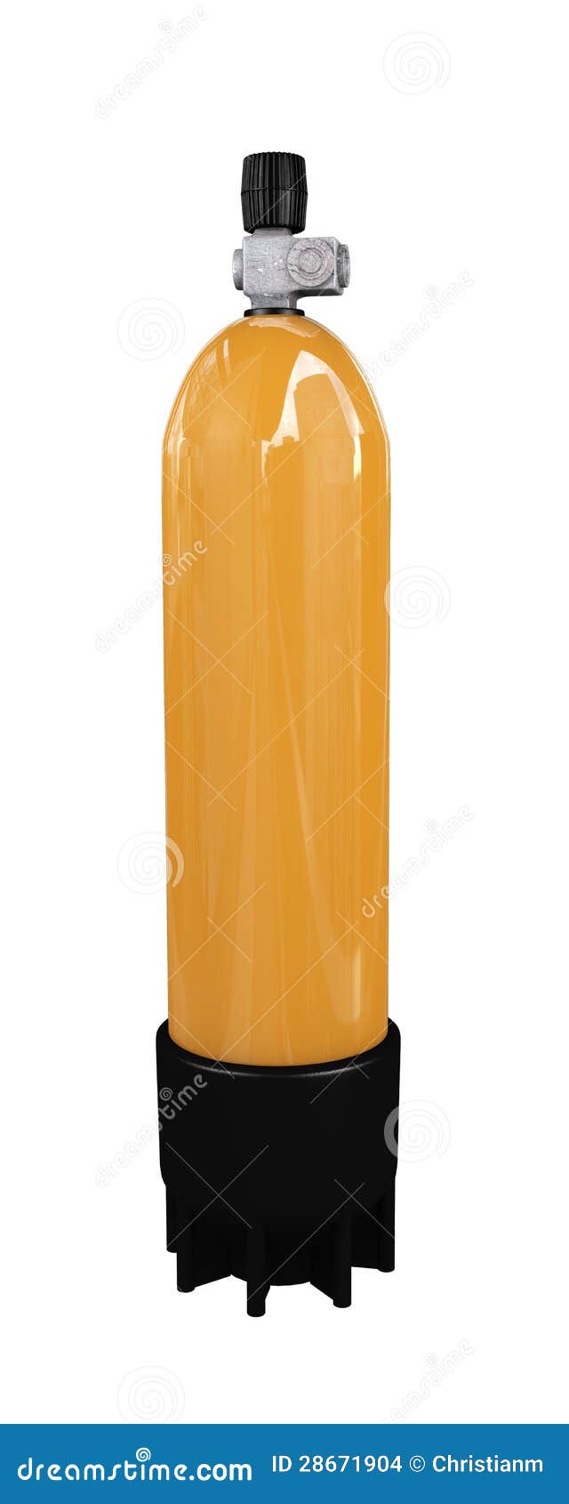 Scuba Oxygen Cylinder Royalty-Free Stock Image | CartoonDealer.com ...