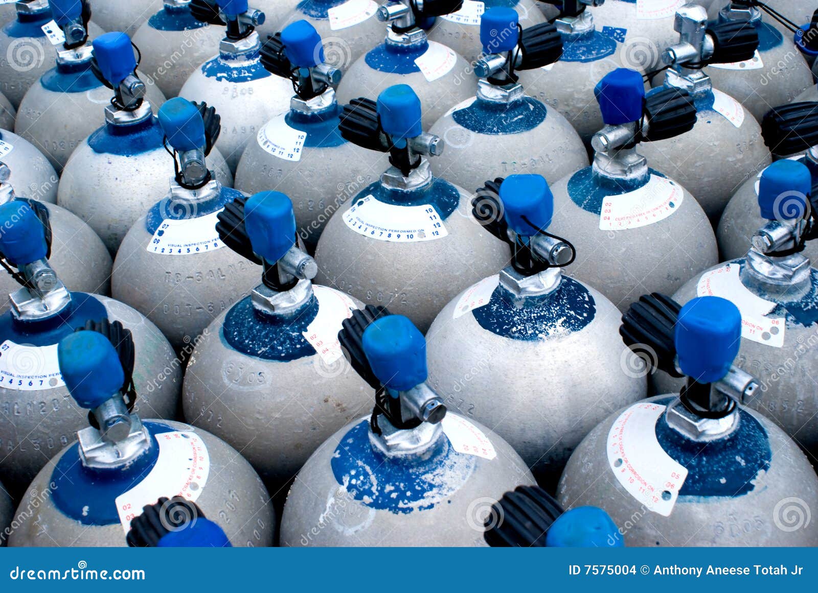Scuba Tanks stock photo. Image of dive, tanks, travel - 7575004