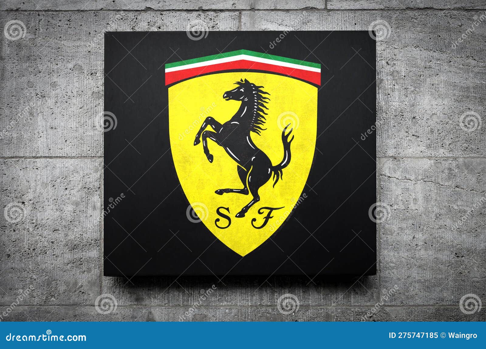 Scuderia Ferrari Sports Car Manufacturer Editorial Image - Image of ...