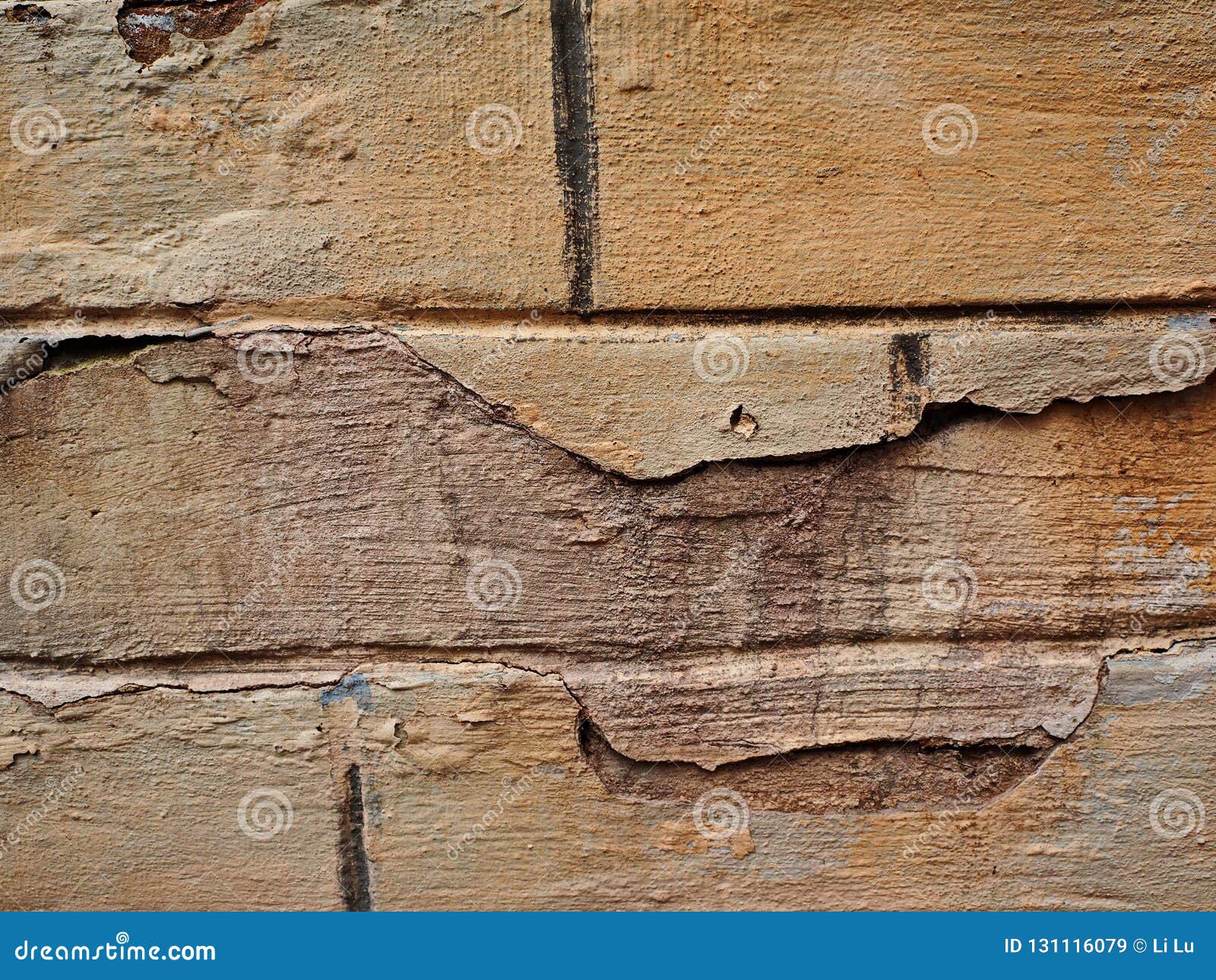 Scuffed brick texture stock image. Image of rough, stone - 131116079