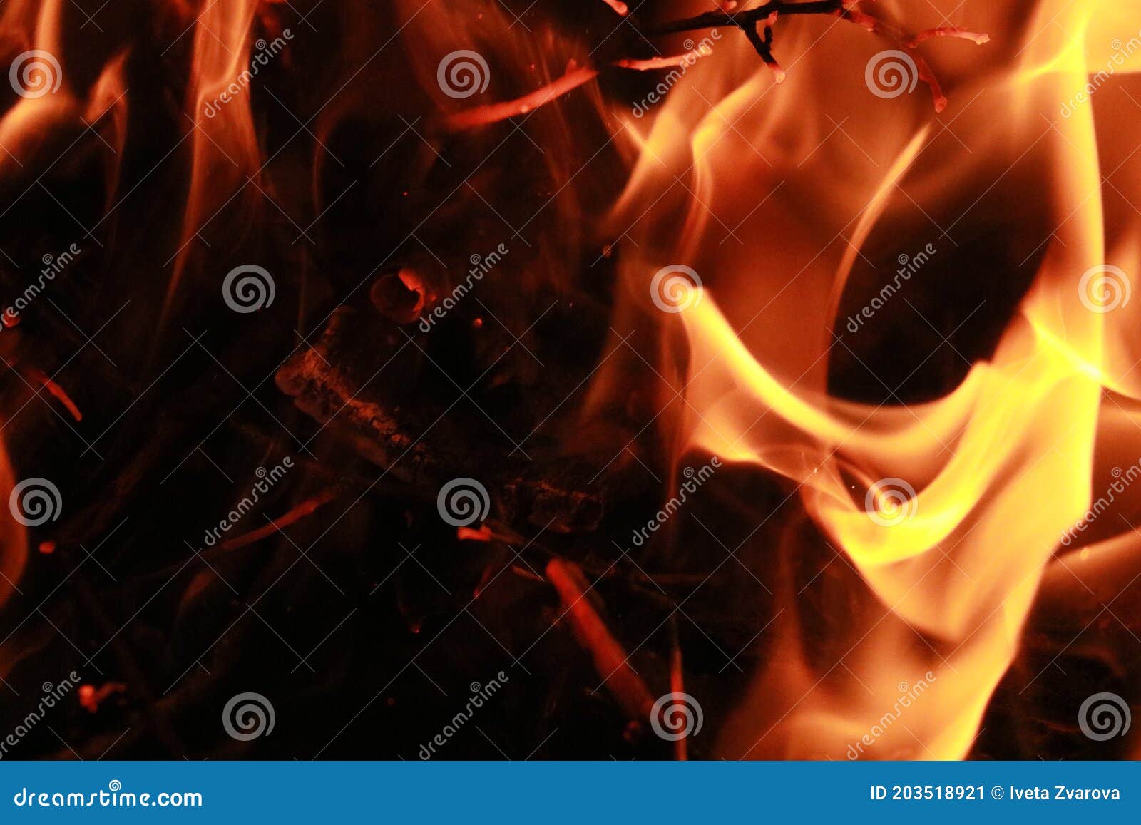 Scull in fire stock image. Image of cover, formed, burning - 203518921