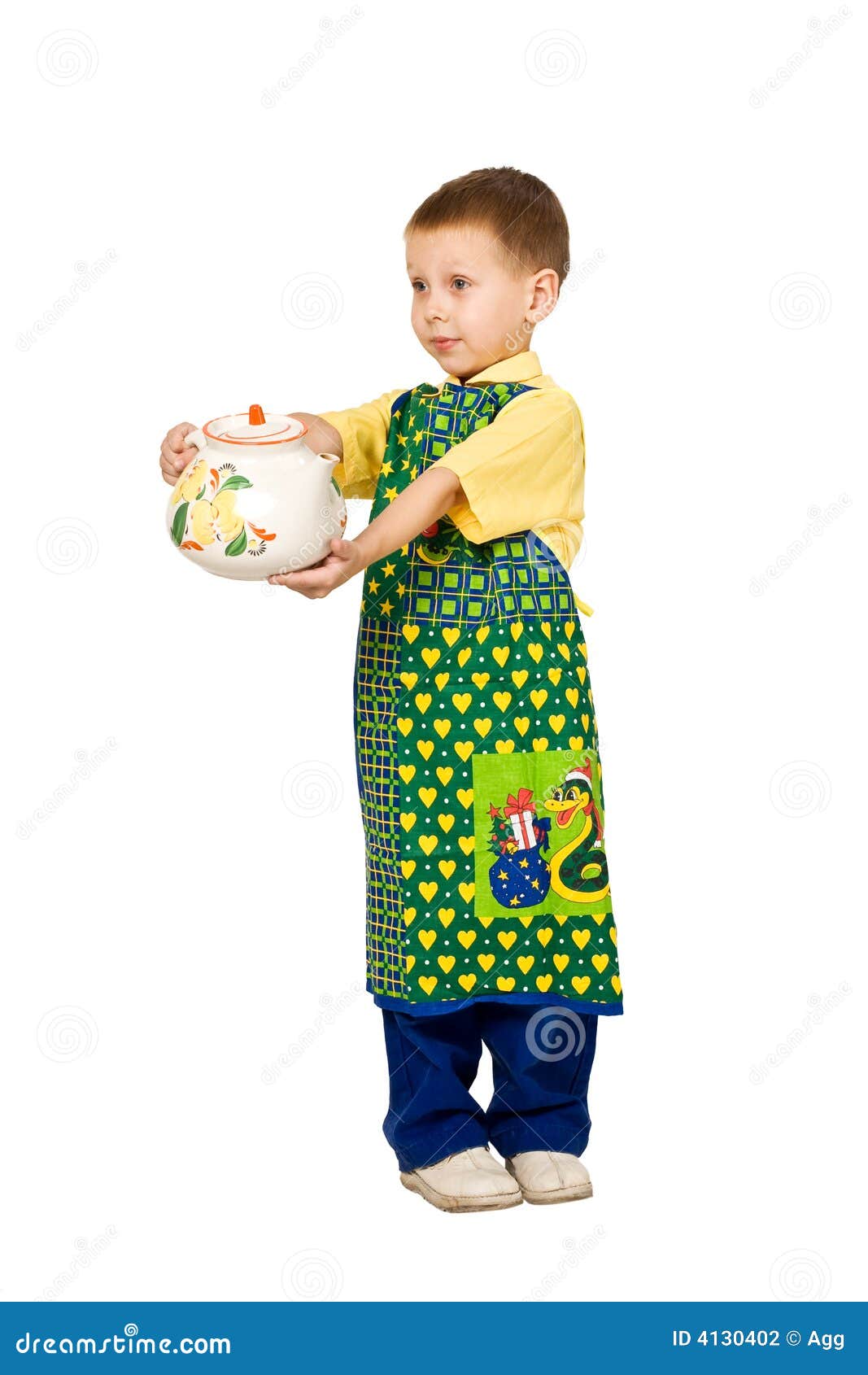 Scullion stock photo. Image of face, apron, smile, assistant - 4130402