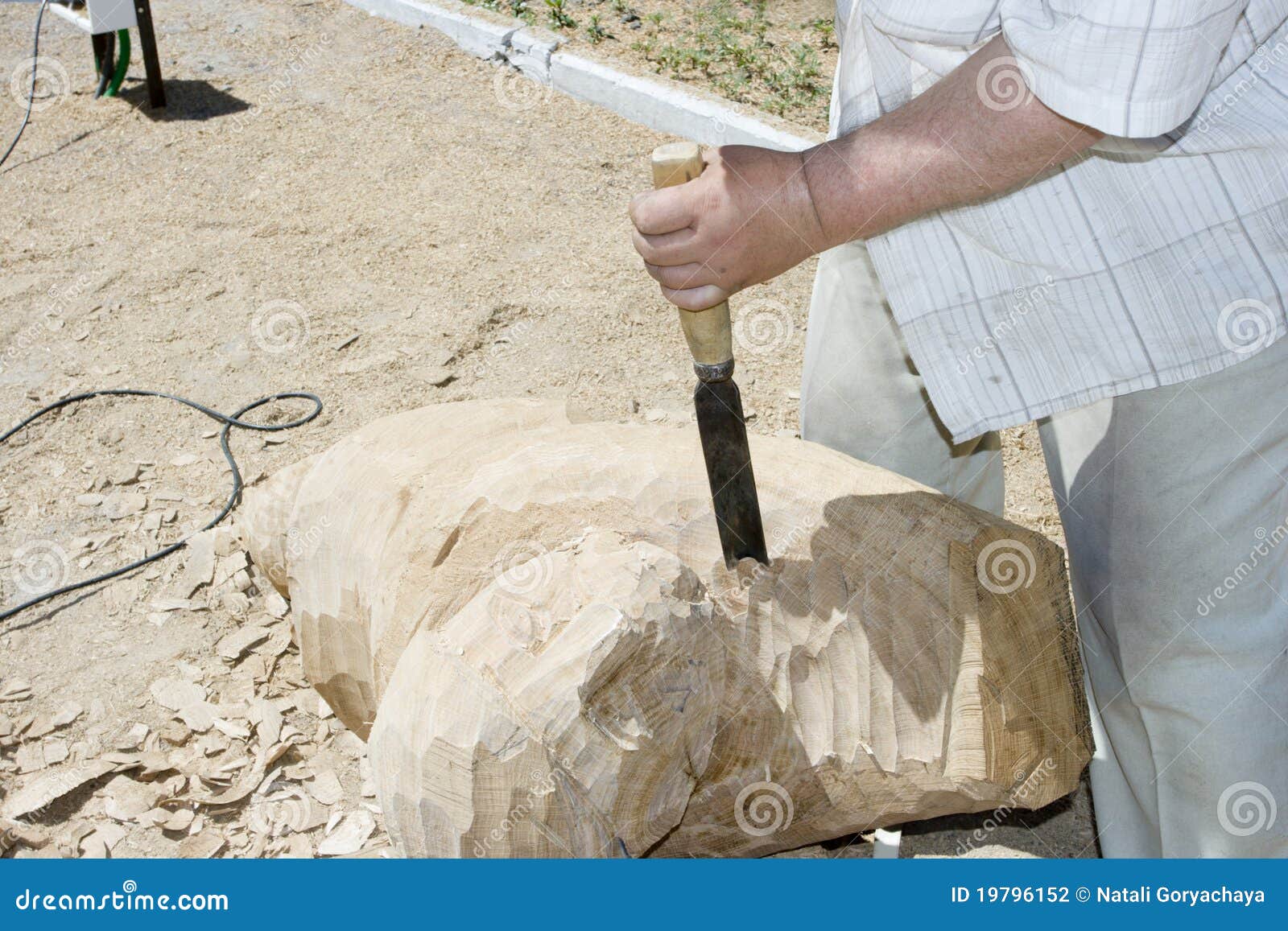 Sculptor stock photo. Image of hammer, masterpiece, human - 19796152