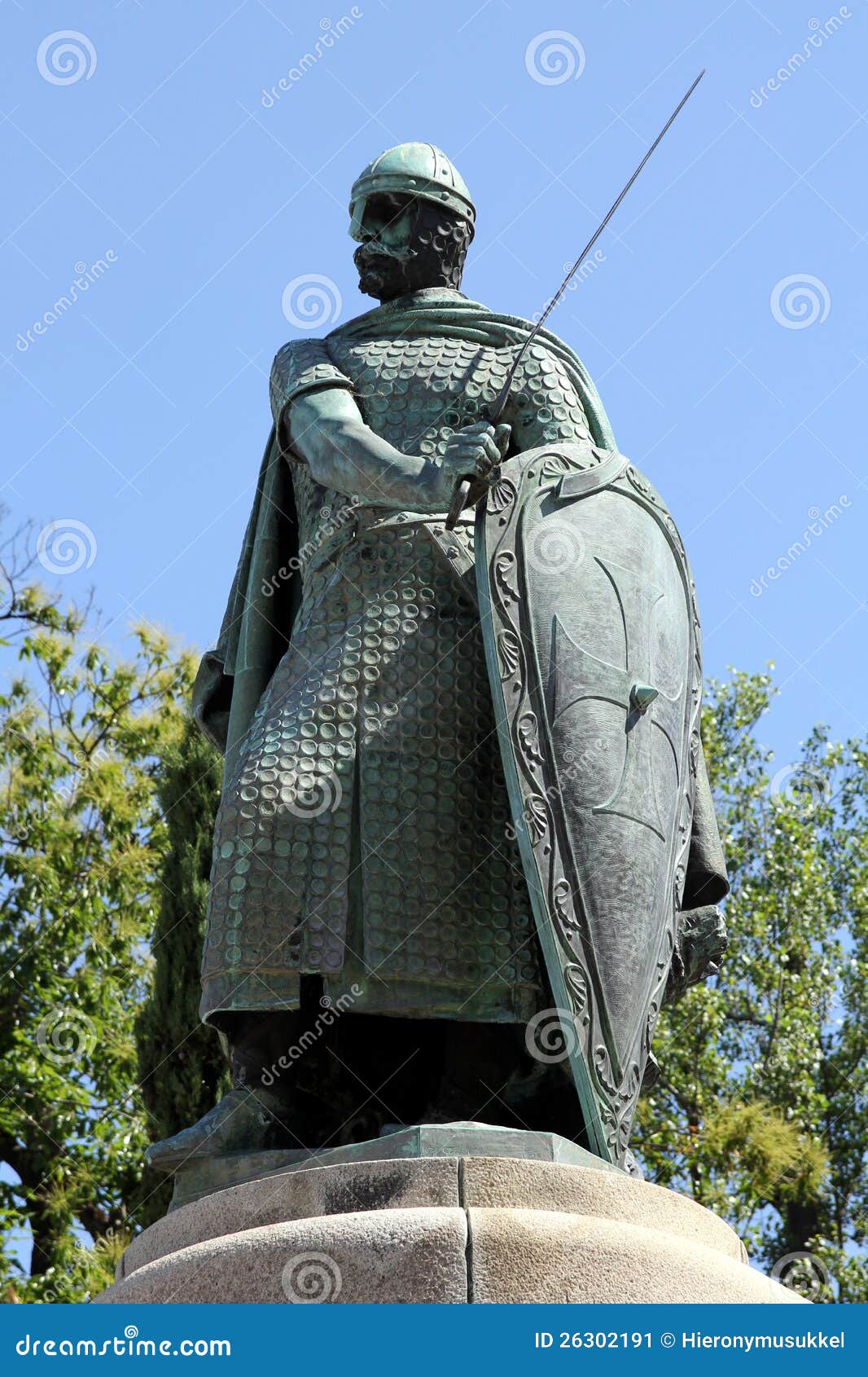 Sculpture of Afonso Henriques Editorial Photo - Image of armorial ...