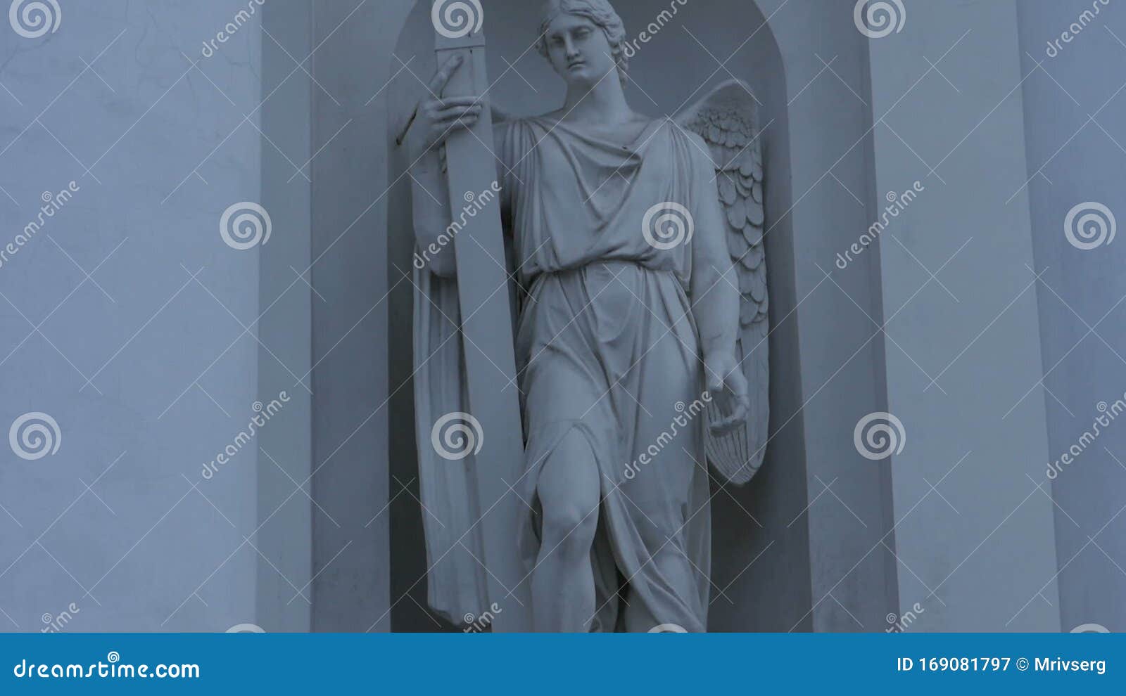 Archangel Gabriel stock video. Video of gabriel, mythology - 169081797