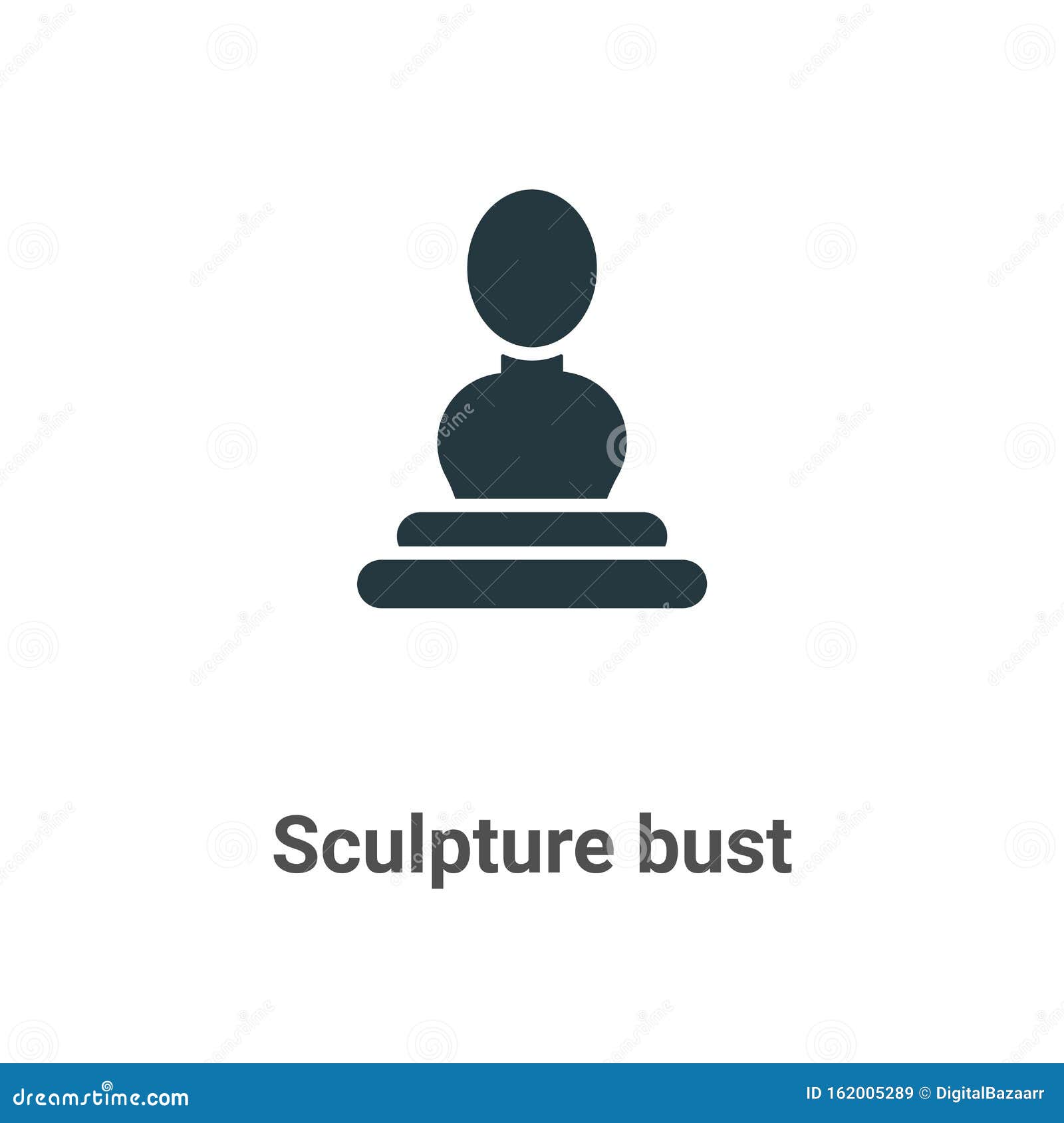 Bust A Man. Vector Drawing | CartoonDealer.com #152473534