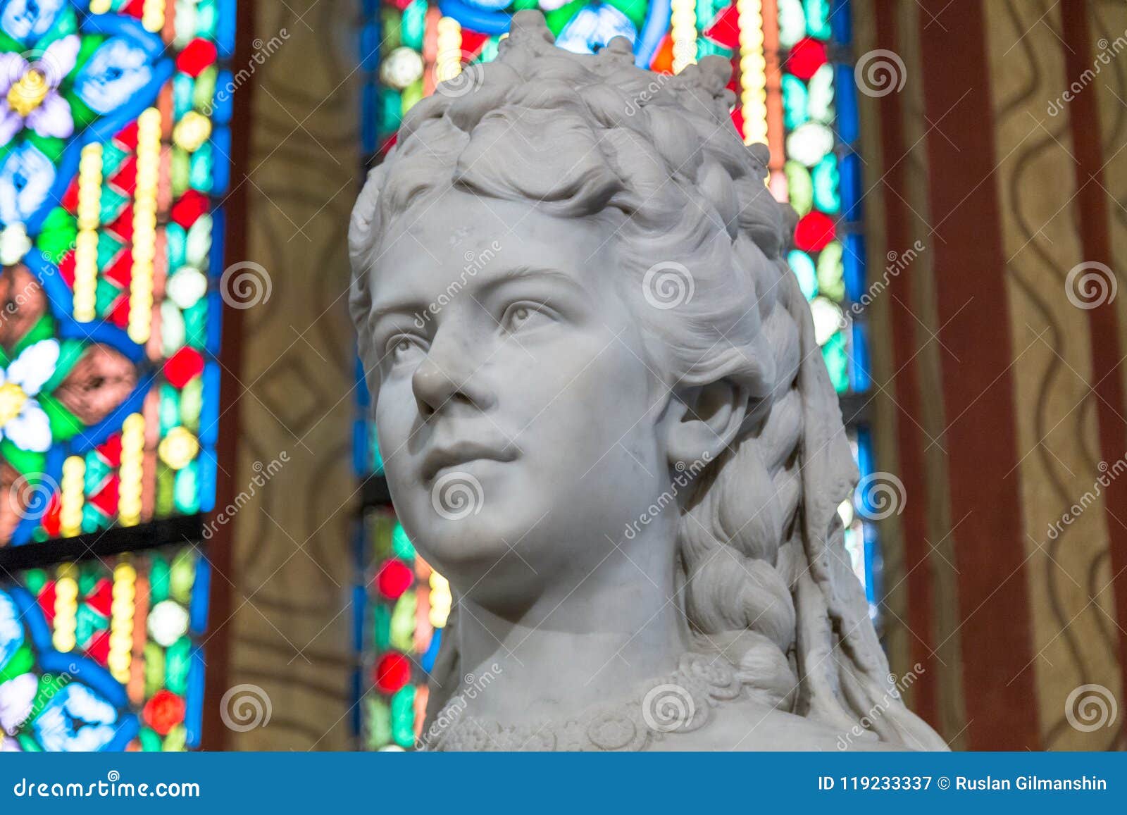 Sculpture of Empress Elisabeth of Austria and Queen of Hungary ...