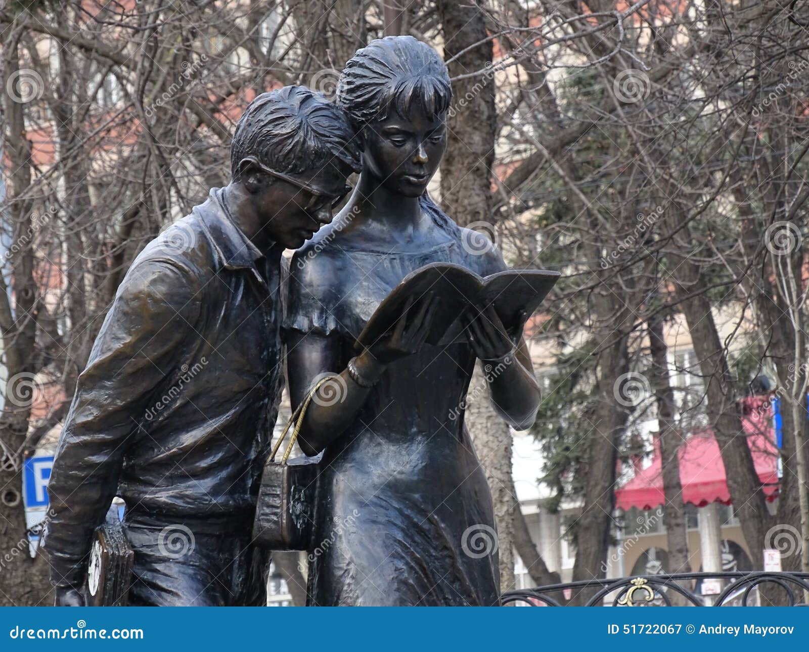 Sculpture in Front of the Polytechnic University Stock Image - Image of ...