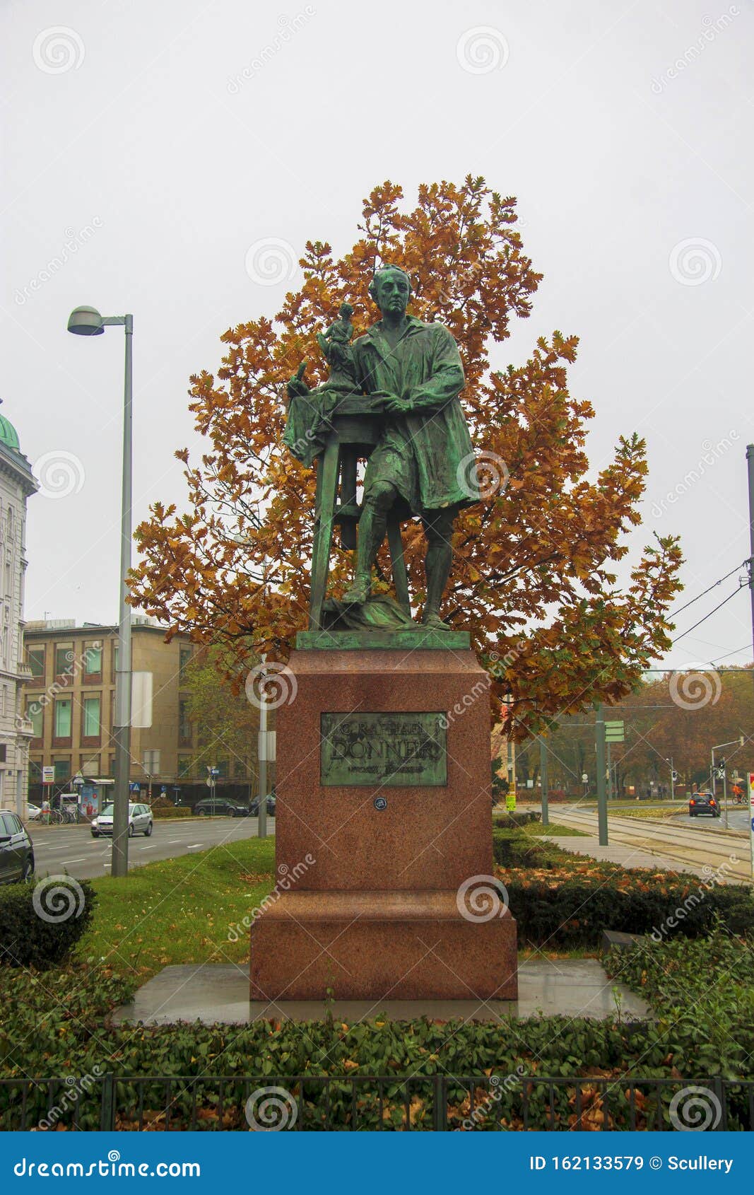 Sculpture of Georg Raphael Donner in Vienna Austria Editorial Stock ...