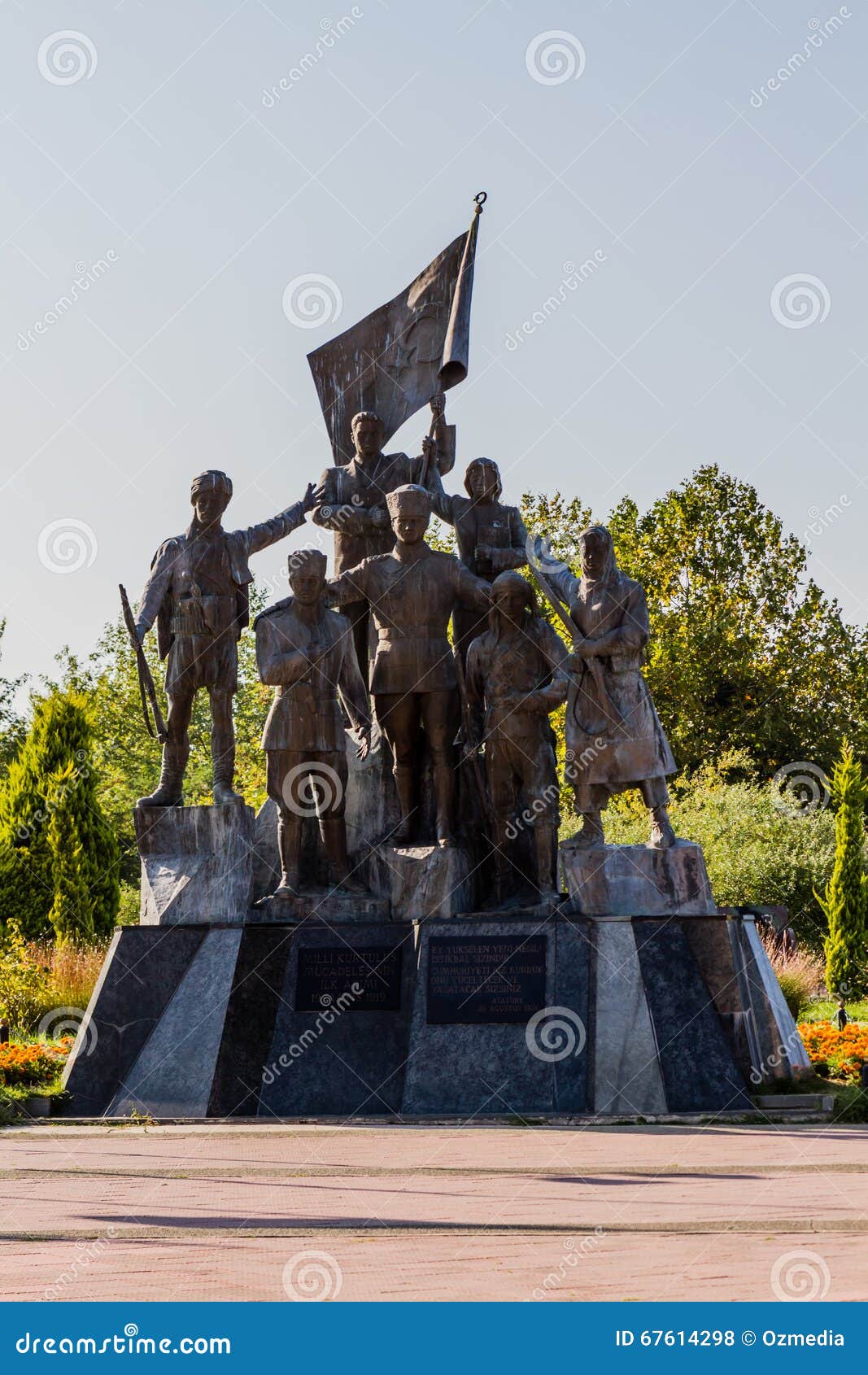 Sculpture for Independence History of Turkey Editorial Stock Photo ...