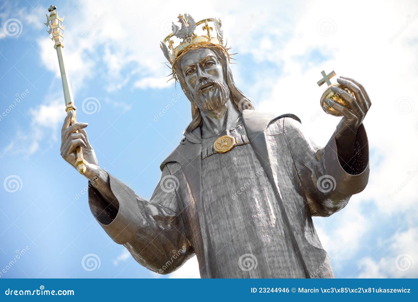 Sculpture of Jesus Christ, Horizontal Stock Photo - Image of pedestal ...