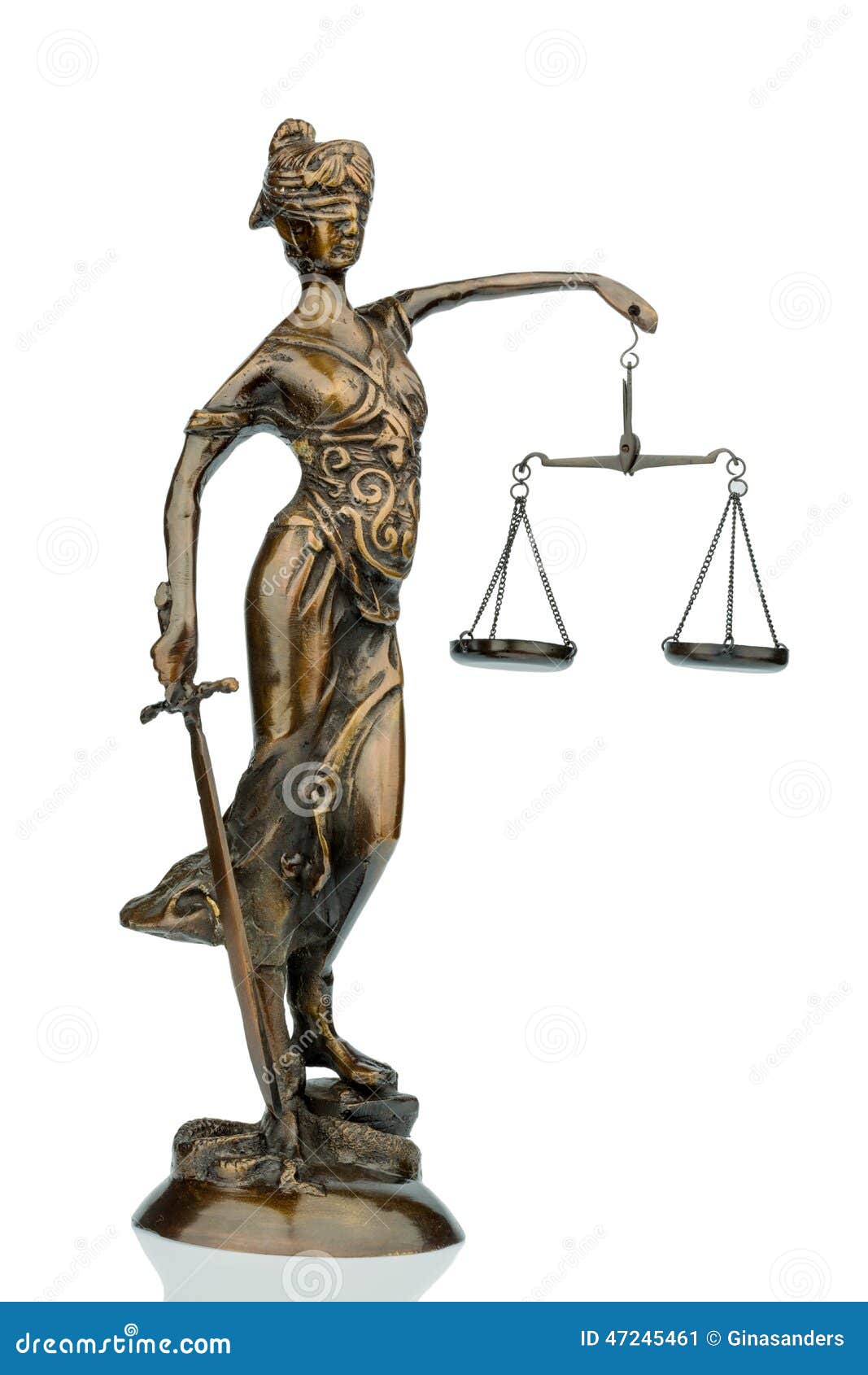 Sculpture of justitia stock image. Image of revision - 47245461