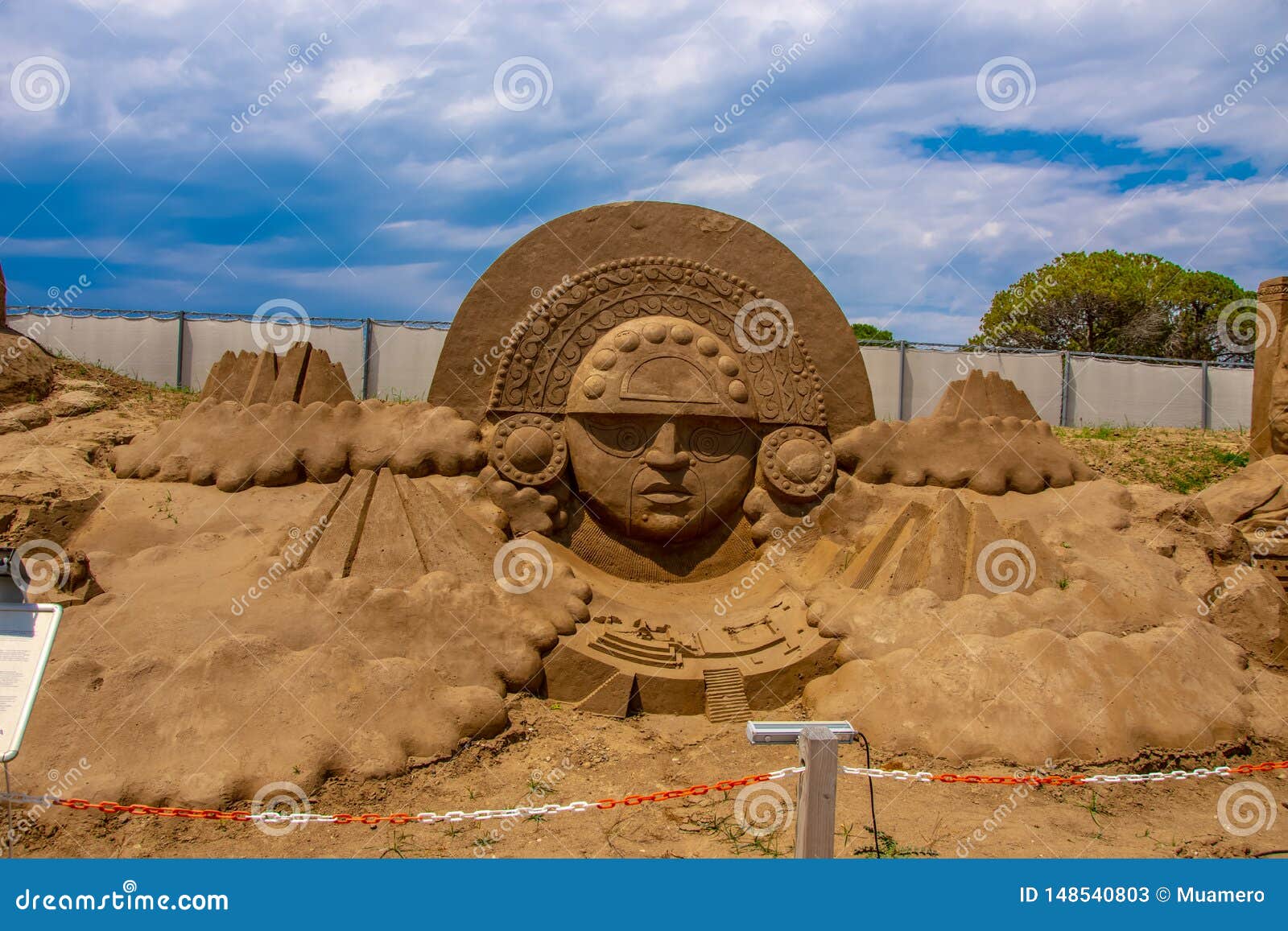 Sculpture Made of Sand in the Sand Sculpture Museum in Antalya ...