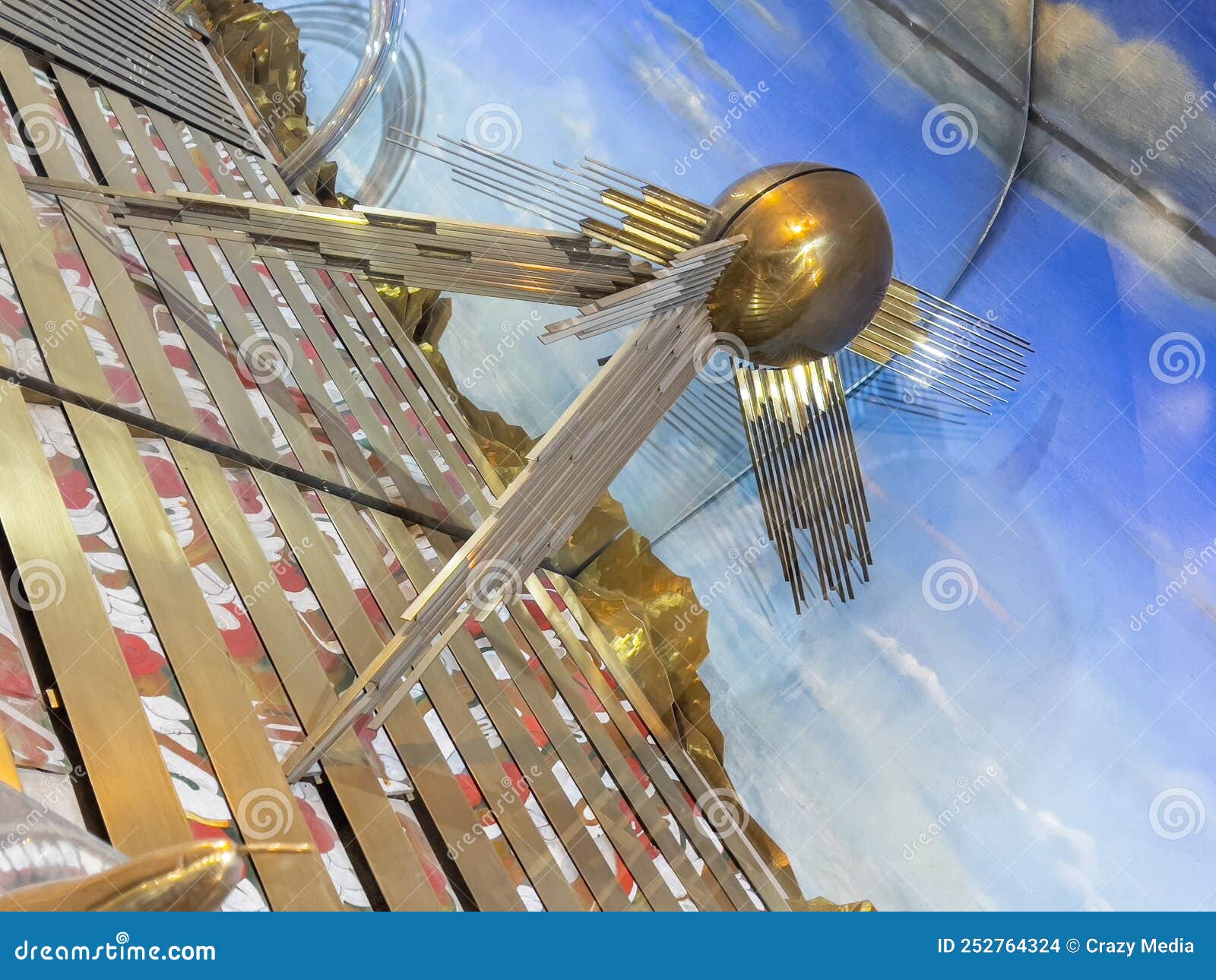 Sculpture Model with Aesthetic and Architectural Texture Blended with ...