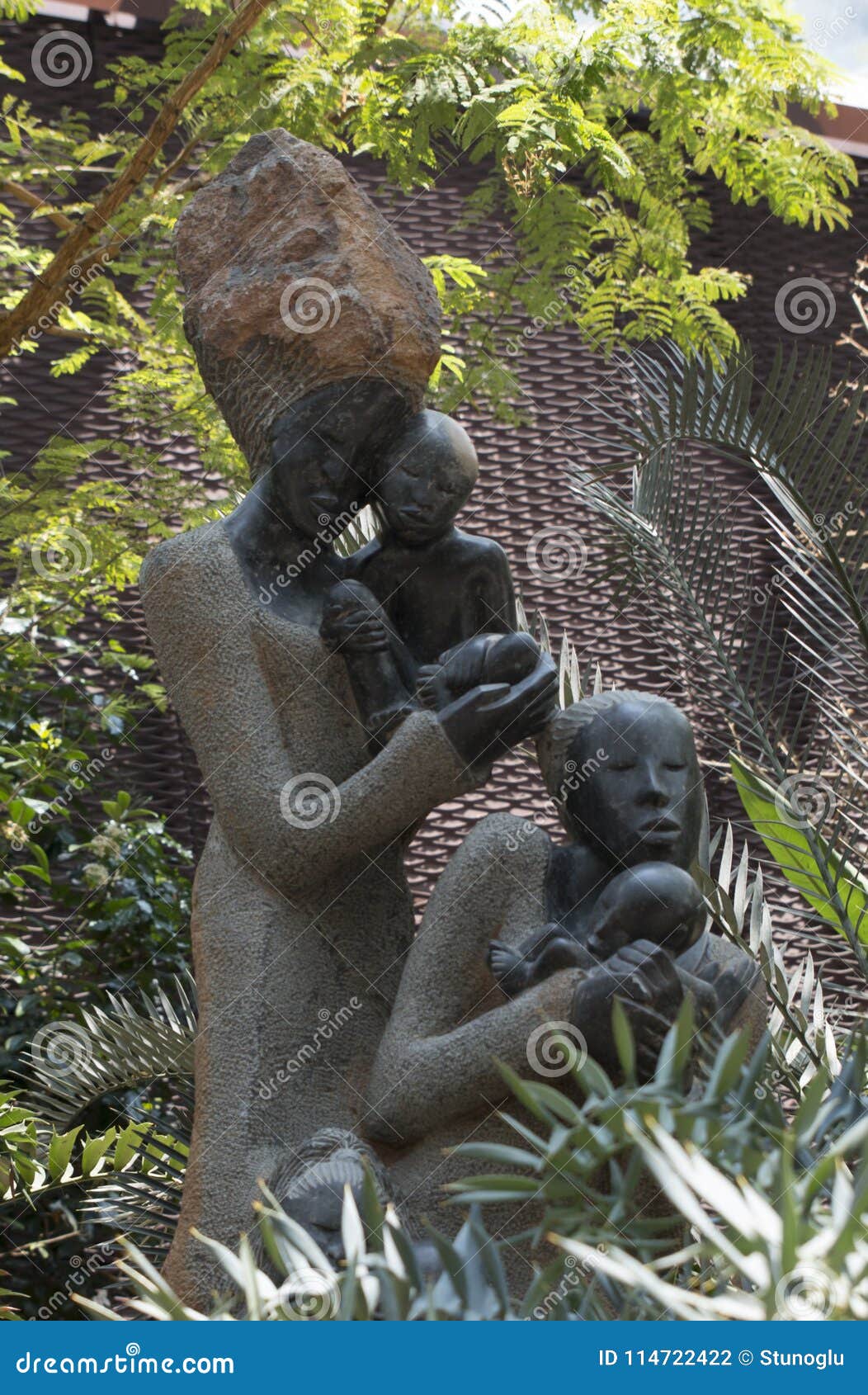 A Sculpture Named `Multiple Maternity` in Flower Dome, Singapore Stock ... A Sculpture Named `Multiple Maternity` in Flower Dome, Singapore Stock ...