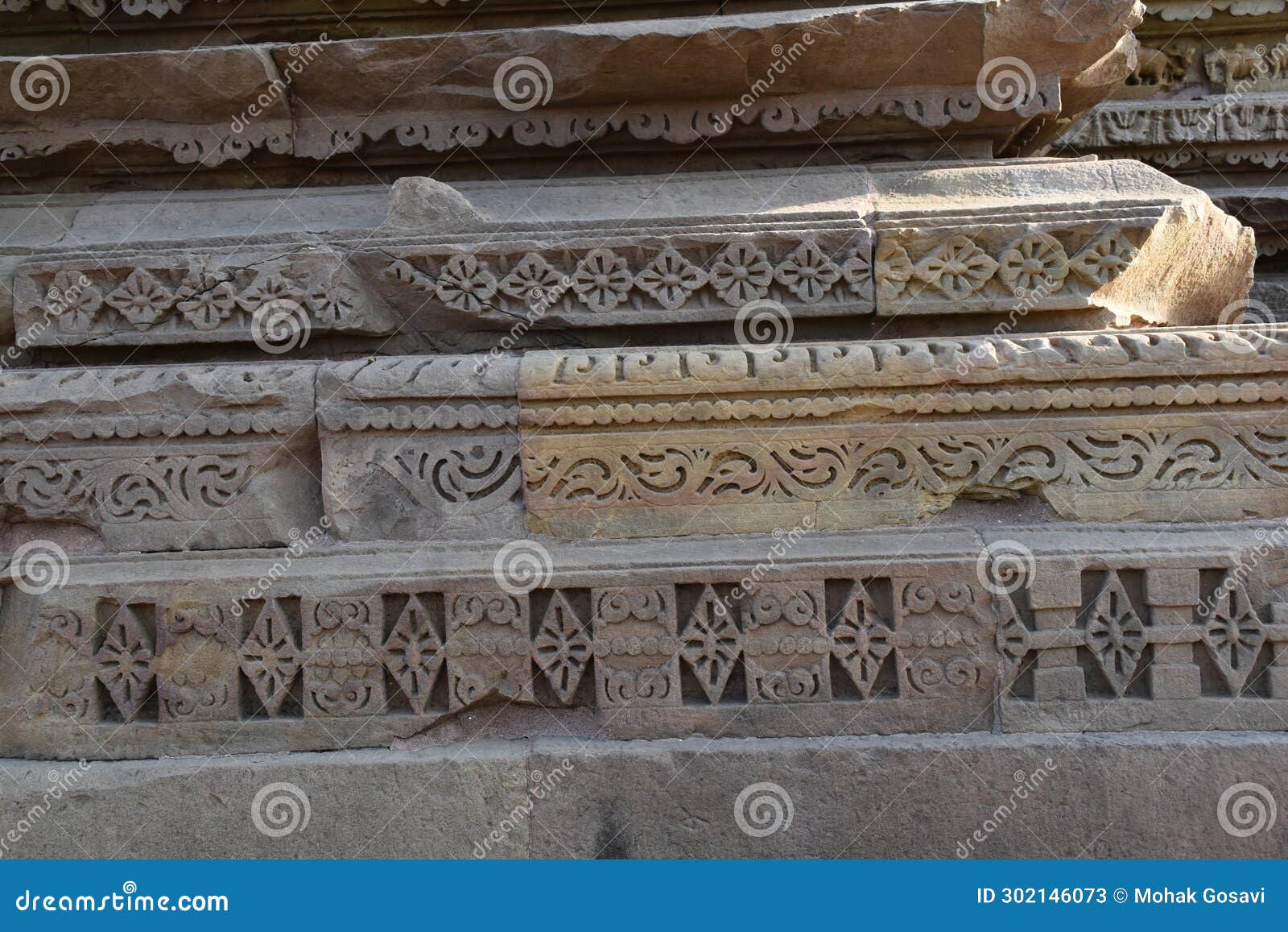 Dulha Dev Temple Architecture in Khajuraho Stock Image - Image of ...