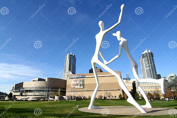 Sculpture Park - Denver editorial stock image. Image of statue - 15070539