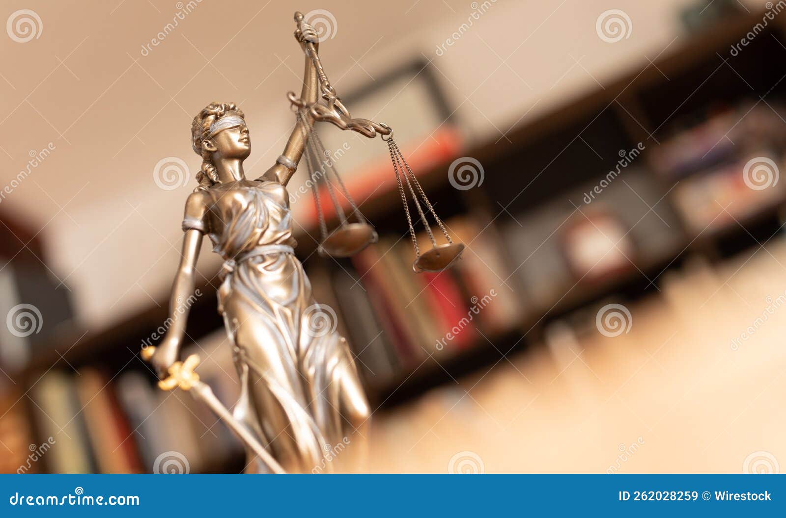 Sculpture of Themis the Greek Goddess of Justice Stock Image - Image of ...