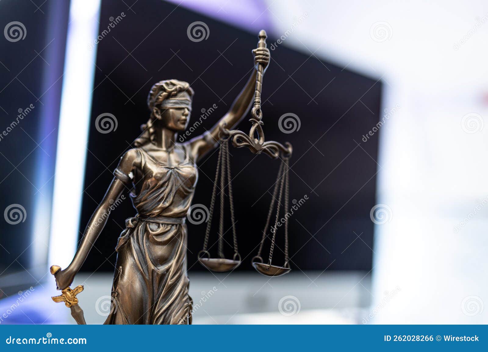 Themis In Greek Mythology The Goddess Of Justice Stock Photography ...