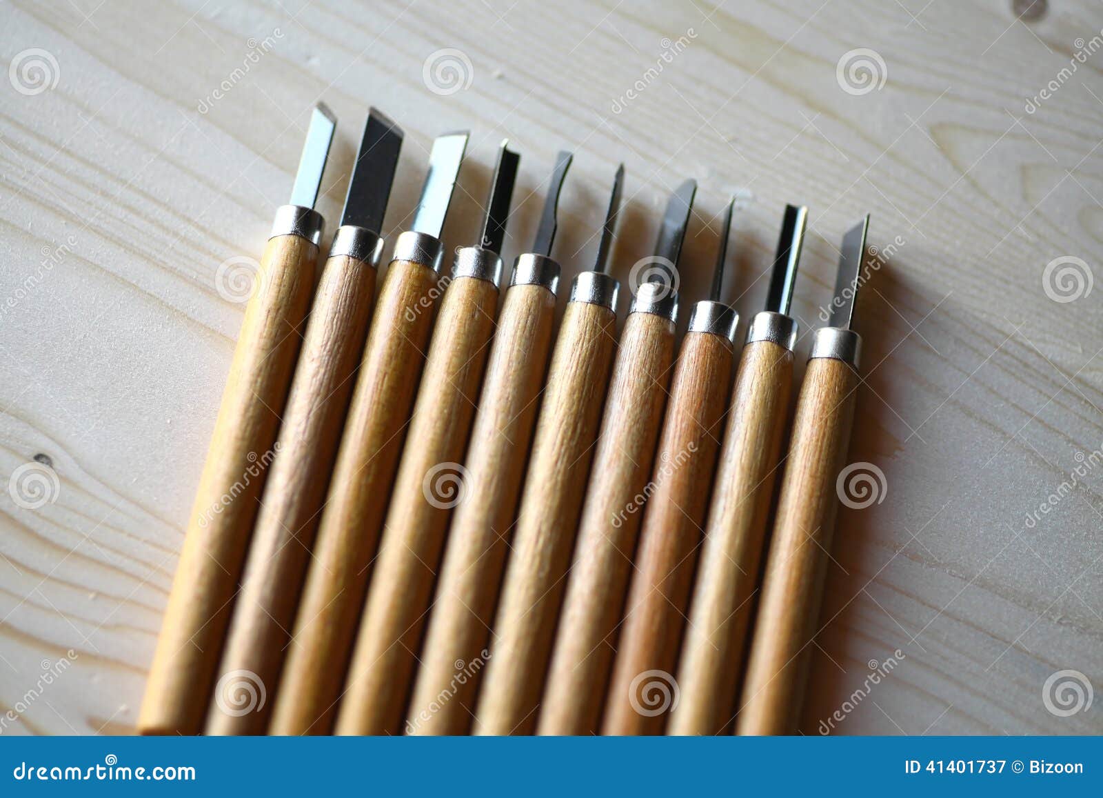 Sculpture tools stock image. Image of board, scrapers - 41401737
