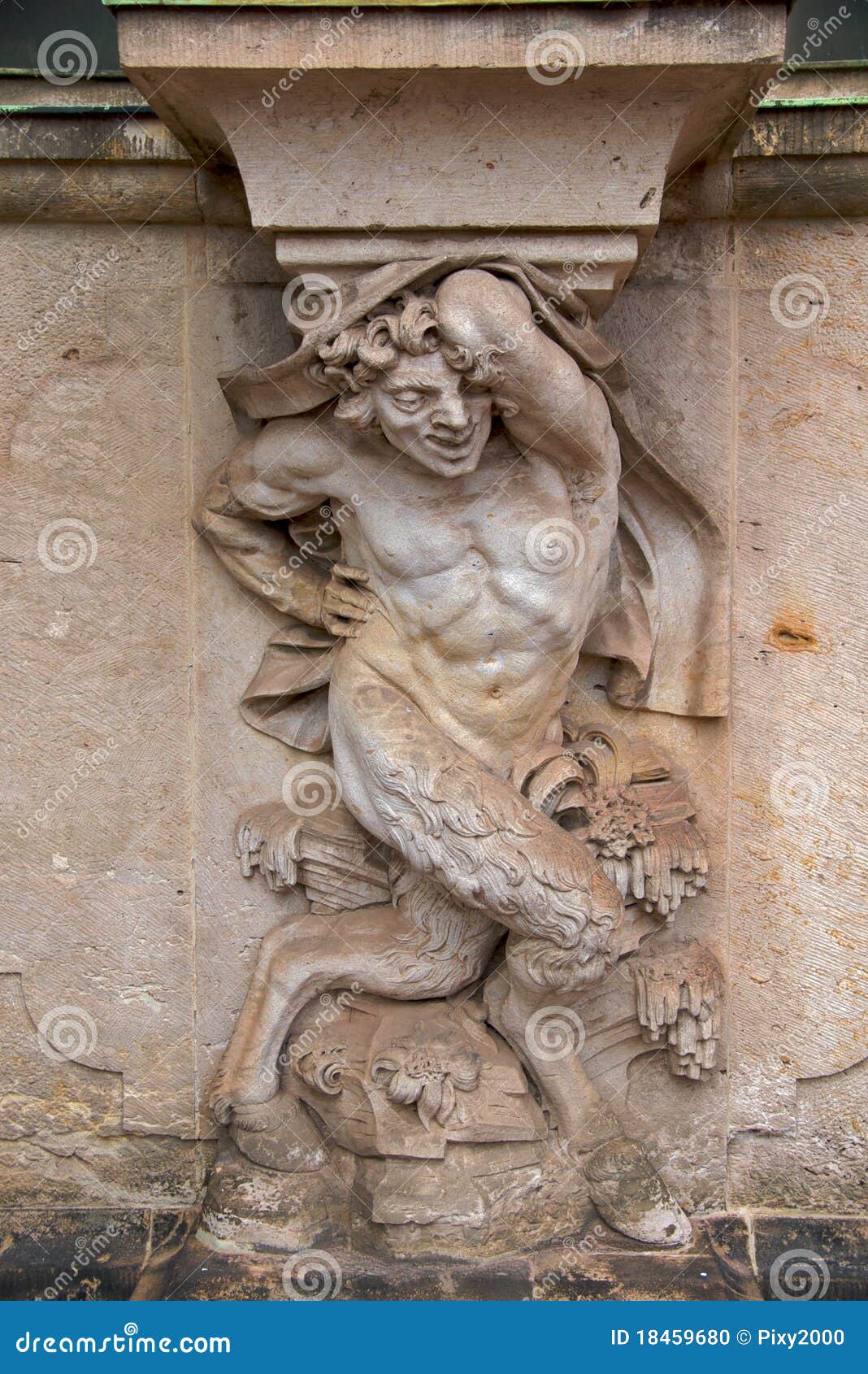 Sculpture in Zwinger, Dresden Stock Photo - Image of myth, history ...