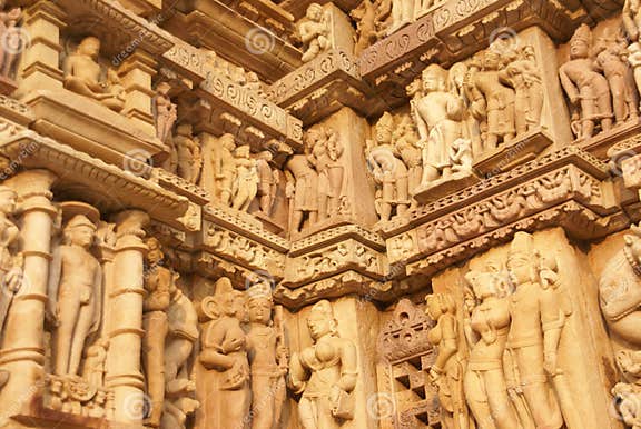 Sculptures of Loving Couples, Mythical Figures Stock Photo - Image of ...