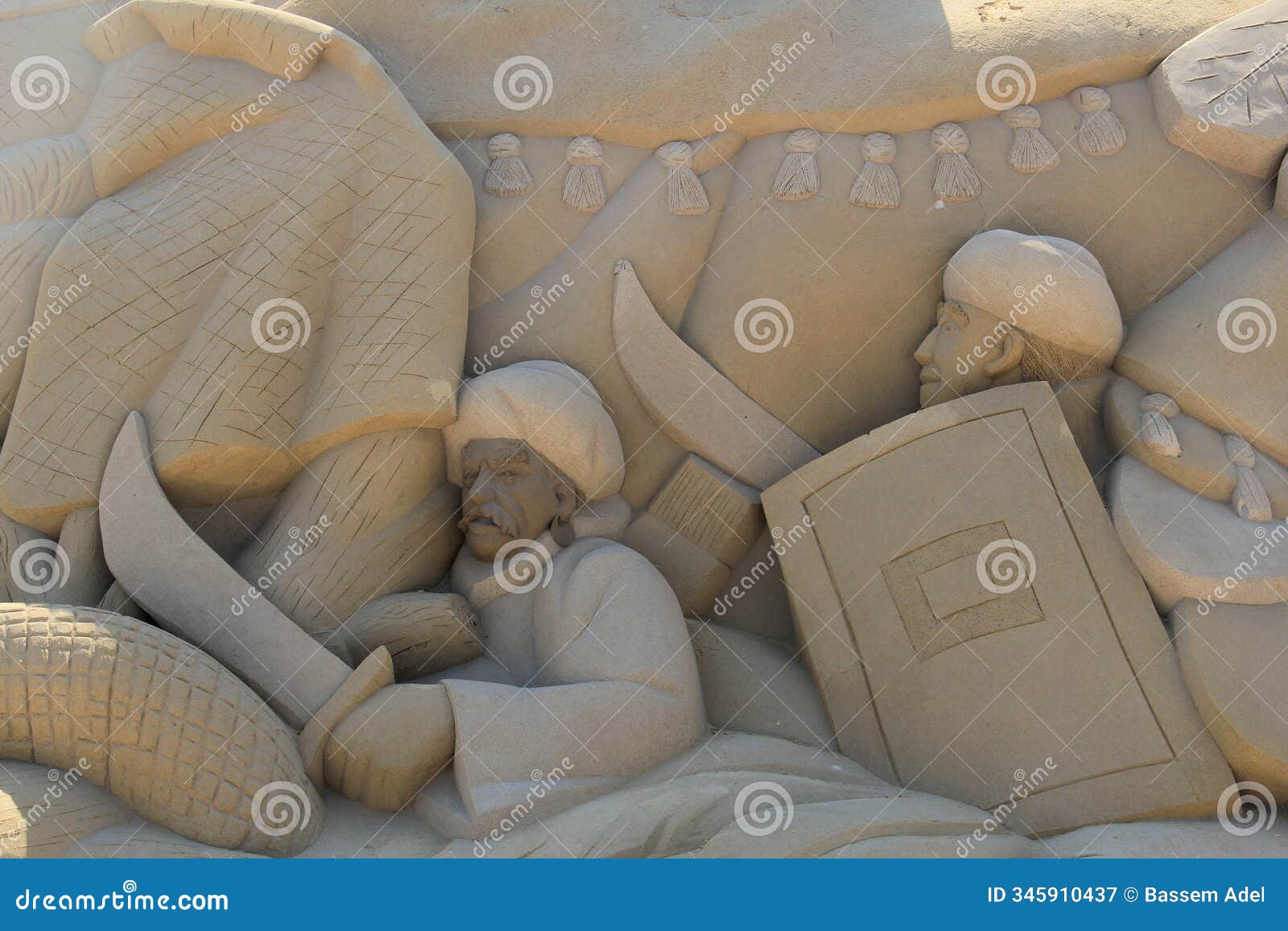 Sculptures Made of Sand for Famous Historical and Ancient Figures ...