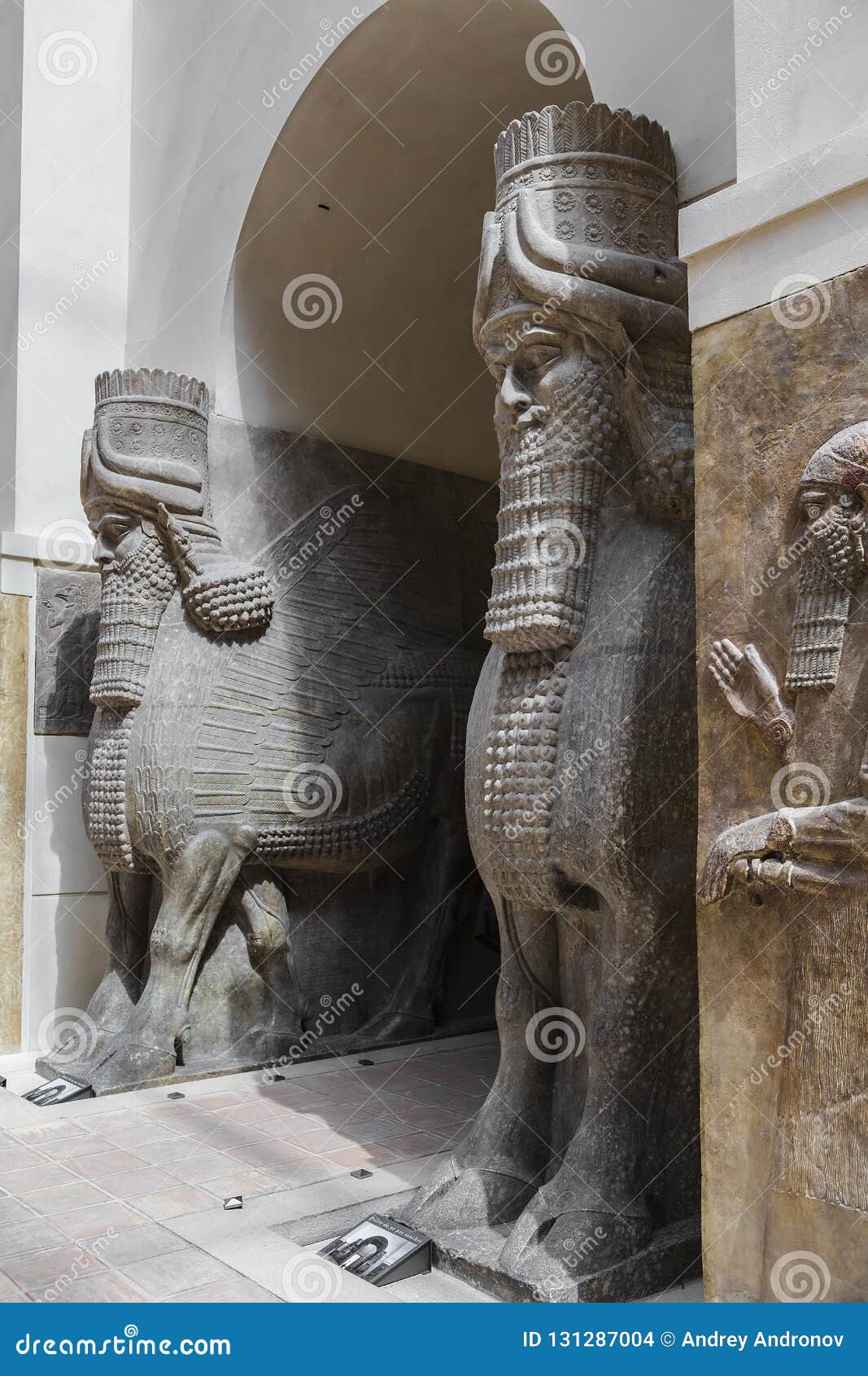 Scultura Delle Creature Mitiche Sheda Immagine Stock Editoriale ...