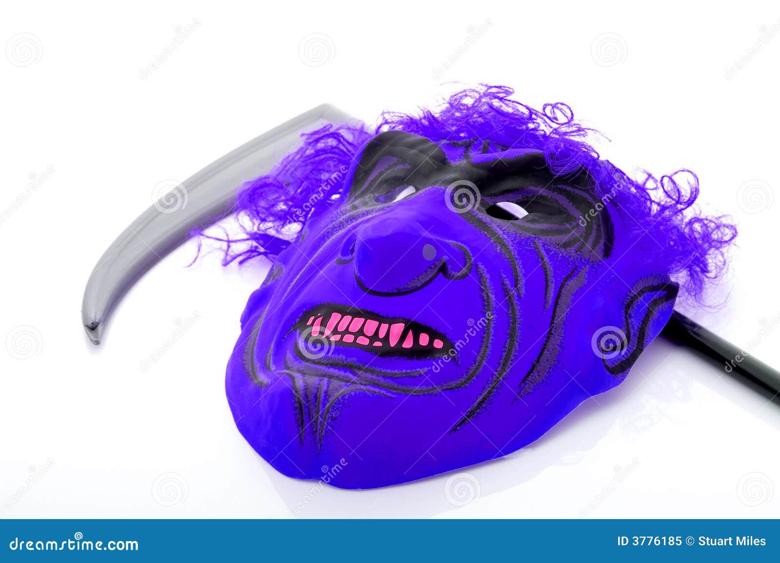 Scythe And Mask Picture. Image: 3776185