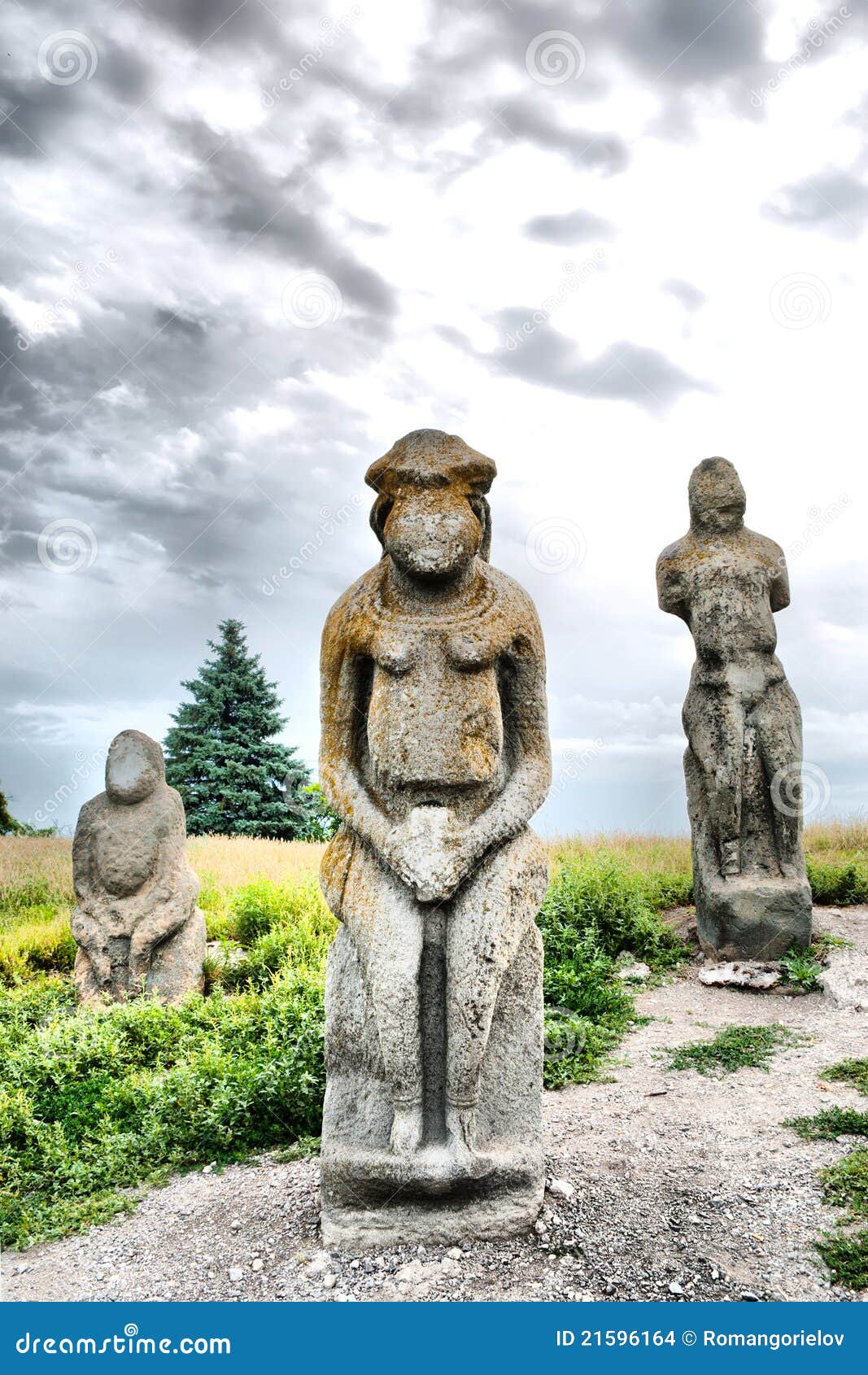 Scythian woman statue stock photo. Image of europe, handmade - 21596164