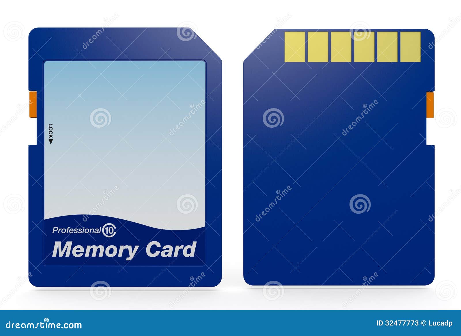 SD card stock illustration. Illustration of copyspace - 32477773