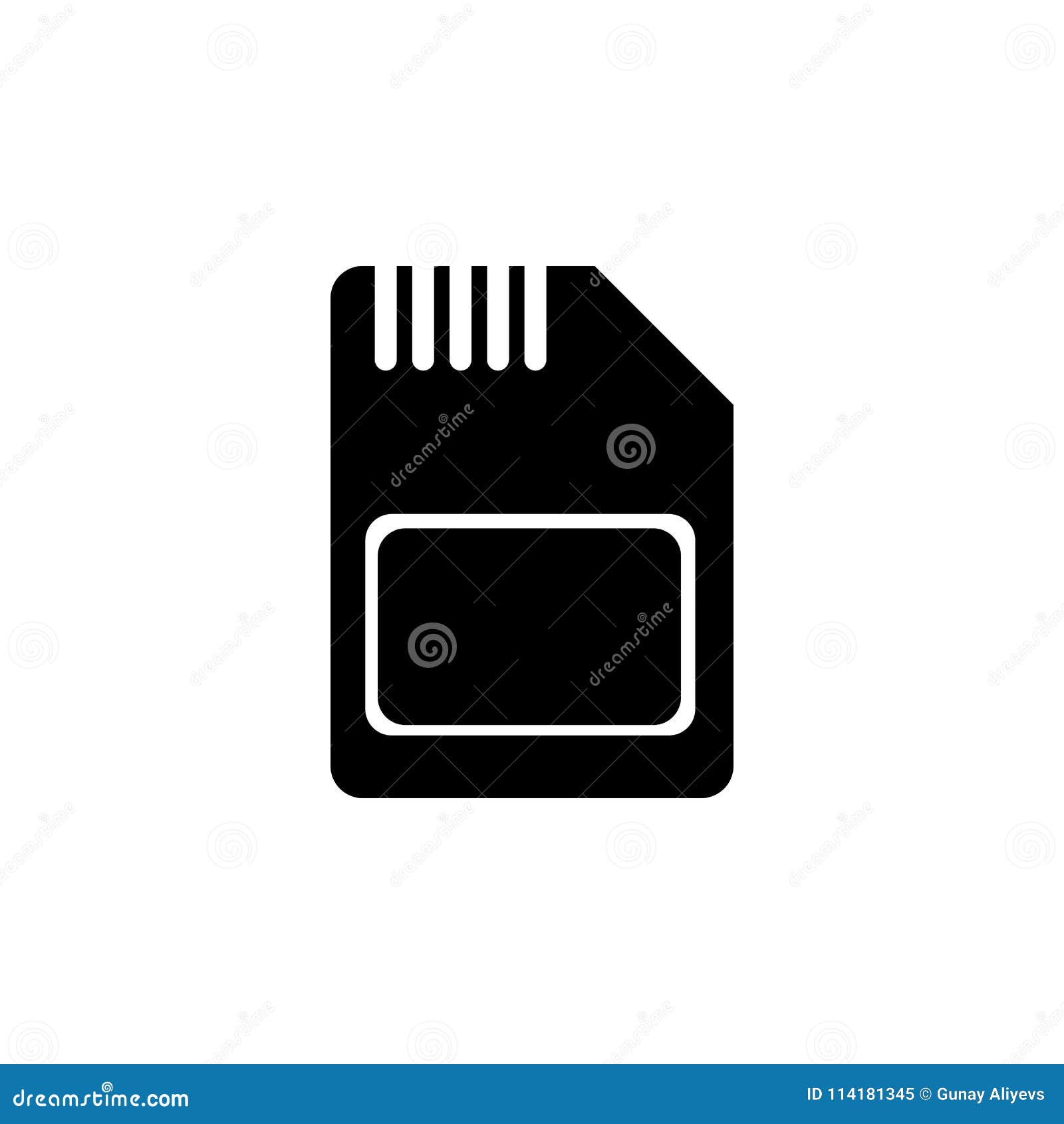 SD Card Icon. Element of Simple Icon for Websites, Web Design, Mobile ...