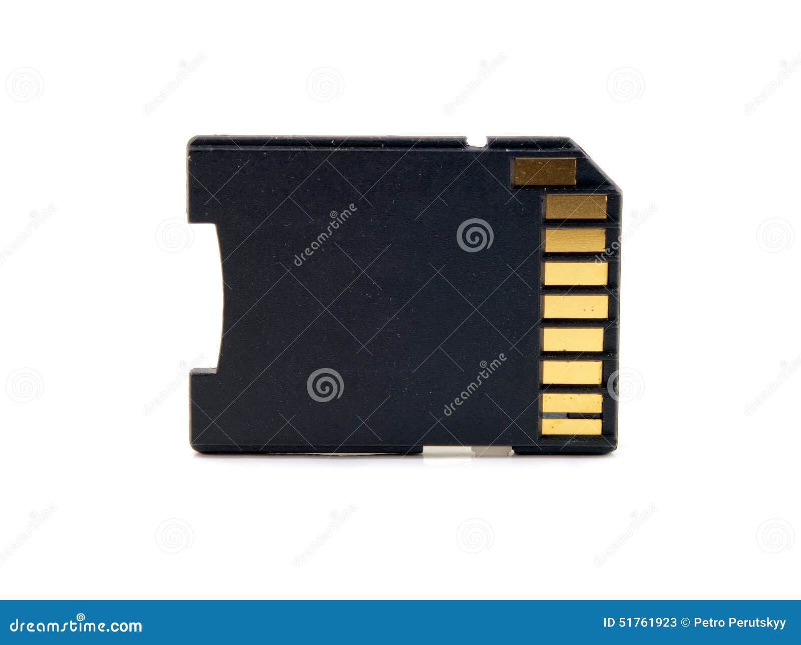 Sd card stock image. Image of record, media, safe, back - 51761923
